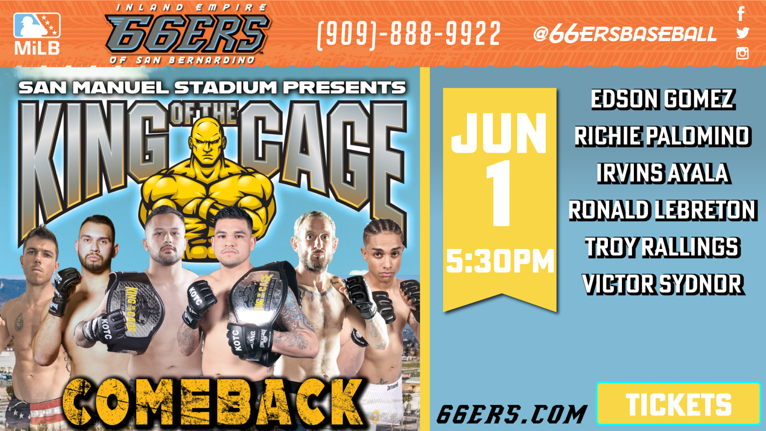 Inland Empire 66ers | MiLB.com