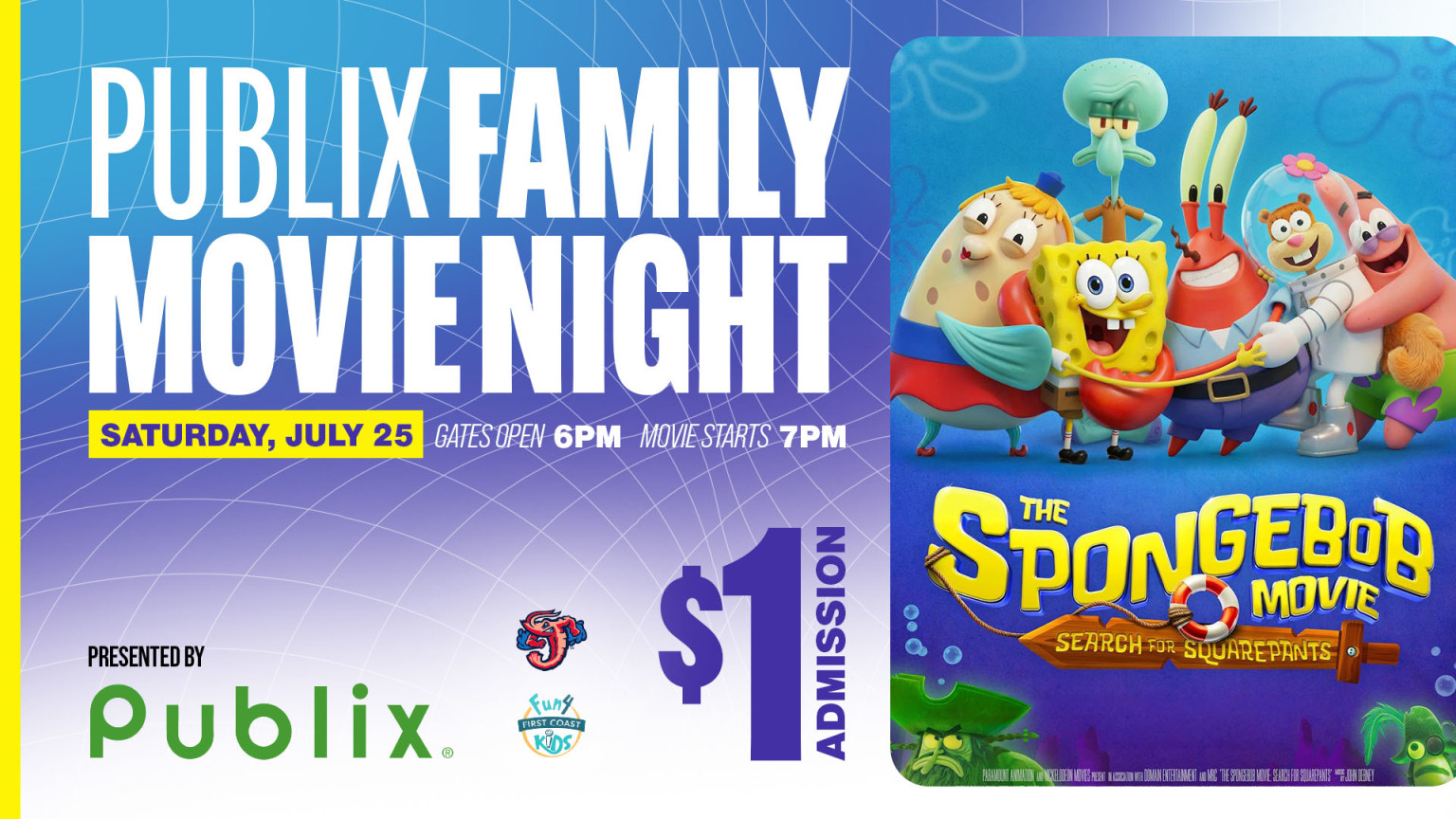 Jumbo Shrimp “The SpongeBob Movie: Search for SquarePants” Family Movie ...