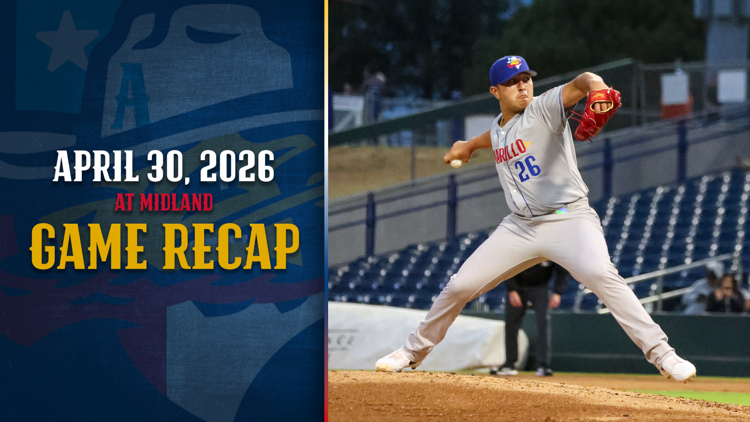 Amarillo Improves to .500 With Comeback Effort Over Midland