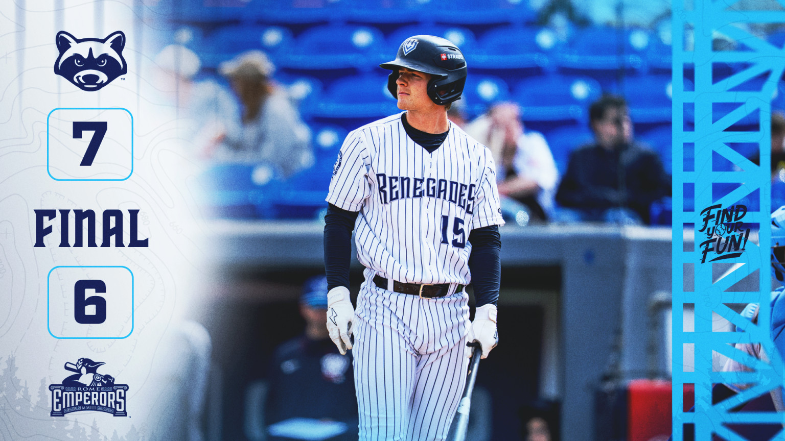 Comeback Kids: Renegades erase five-run deficit for series win at Rome