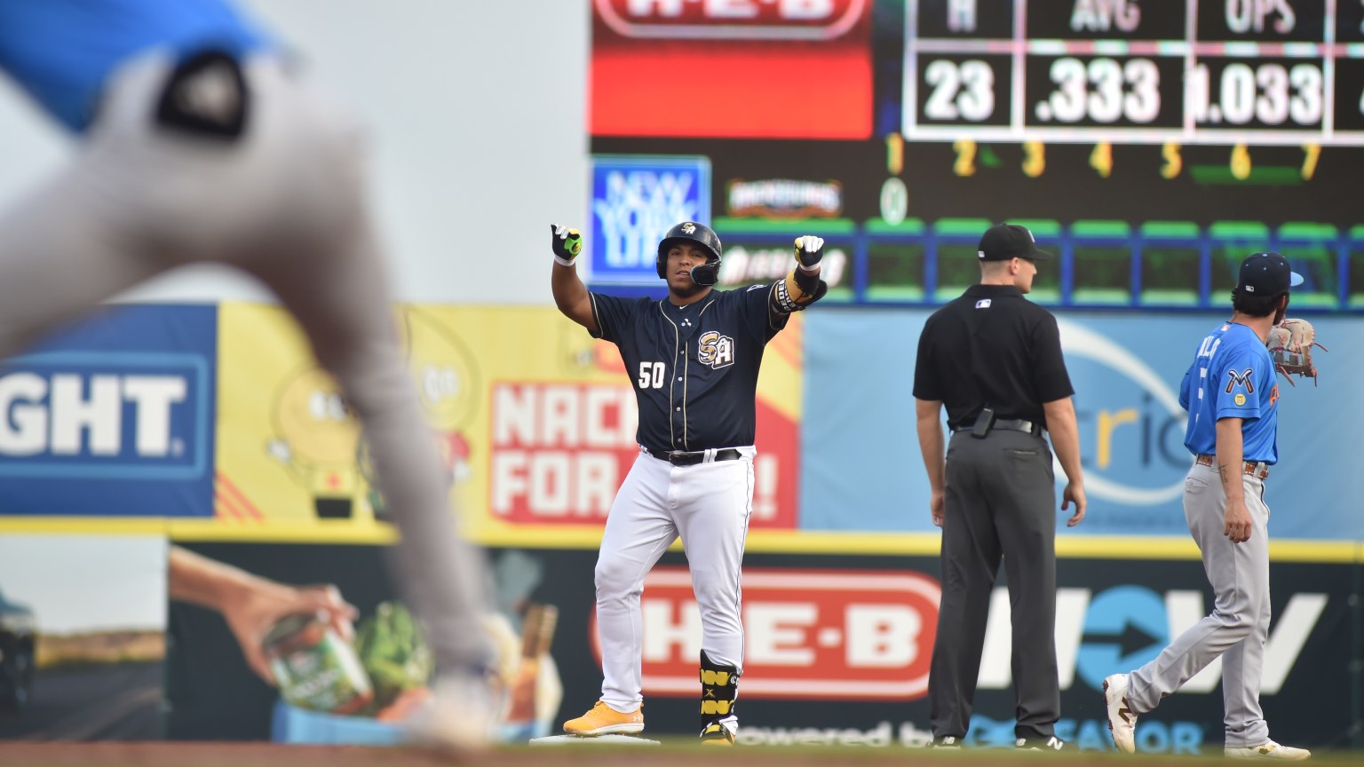 Season-High 18 Hits Launch Missions Over RockHounds in 8-4 win