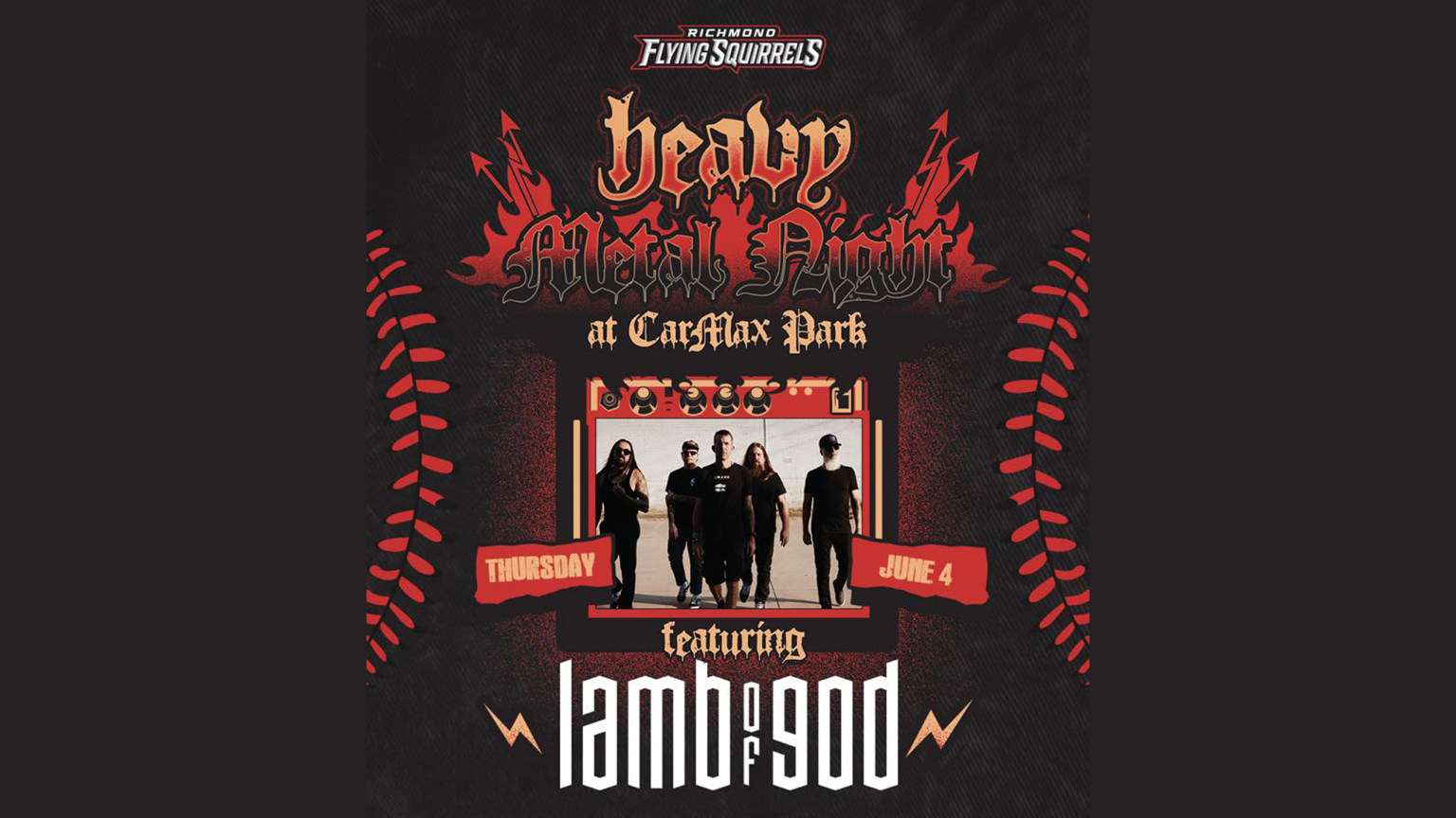 Metal legends Lamb of God return home to Richmond at CarMax Park Thursday