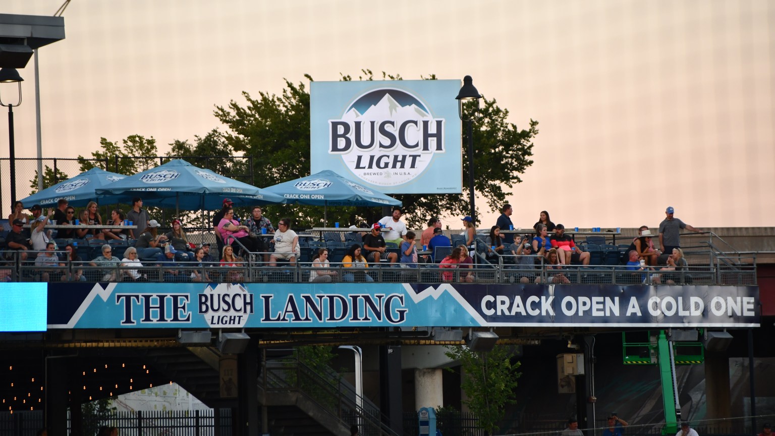 ONEOK Field Busch Light Landing Deck | Drillers
