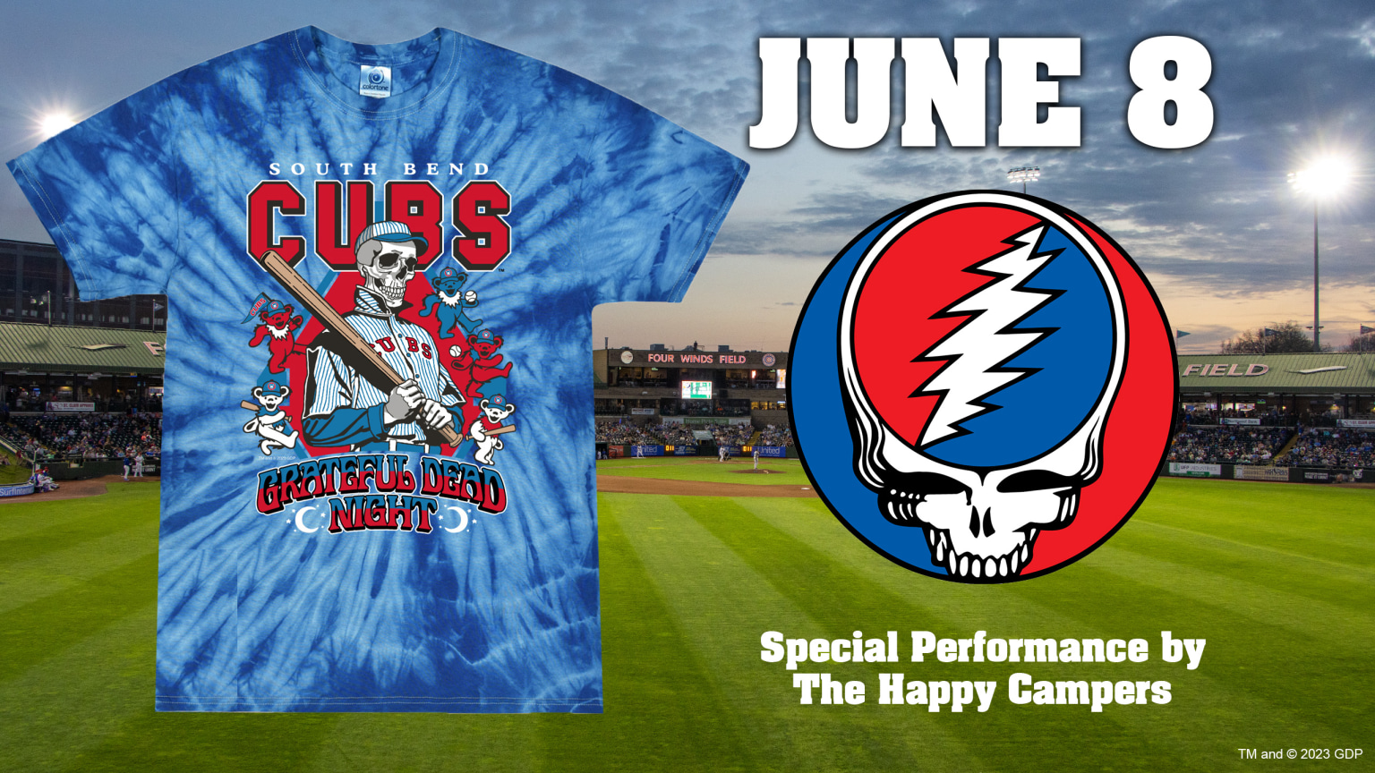 Grateful Dead Night | South Bend Cubs | Cubs