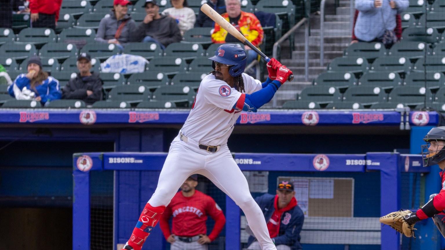 Ward's pinch hit home run lifts Bisons to victory
