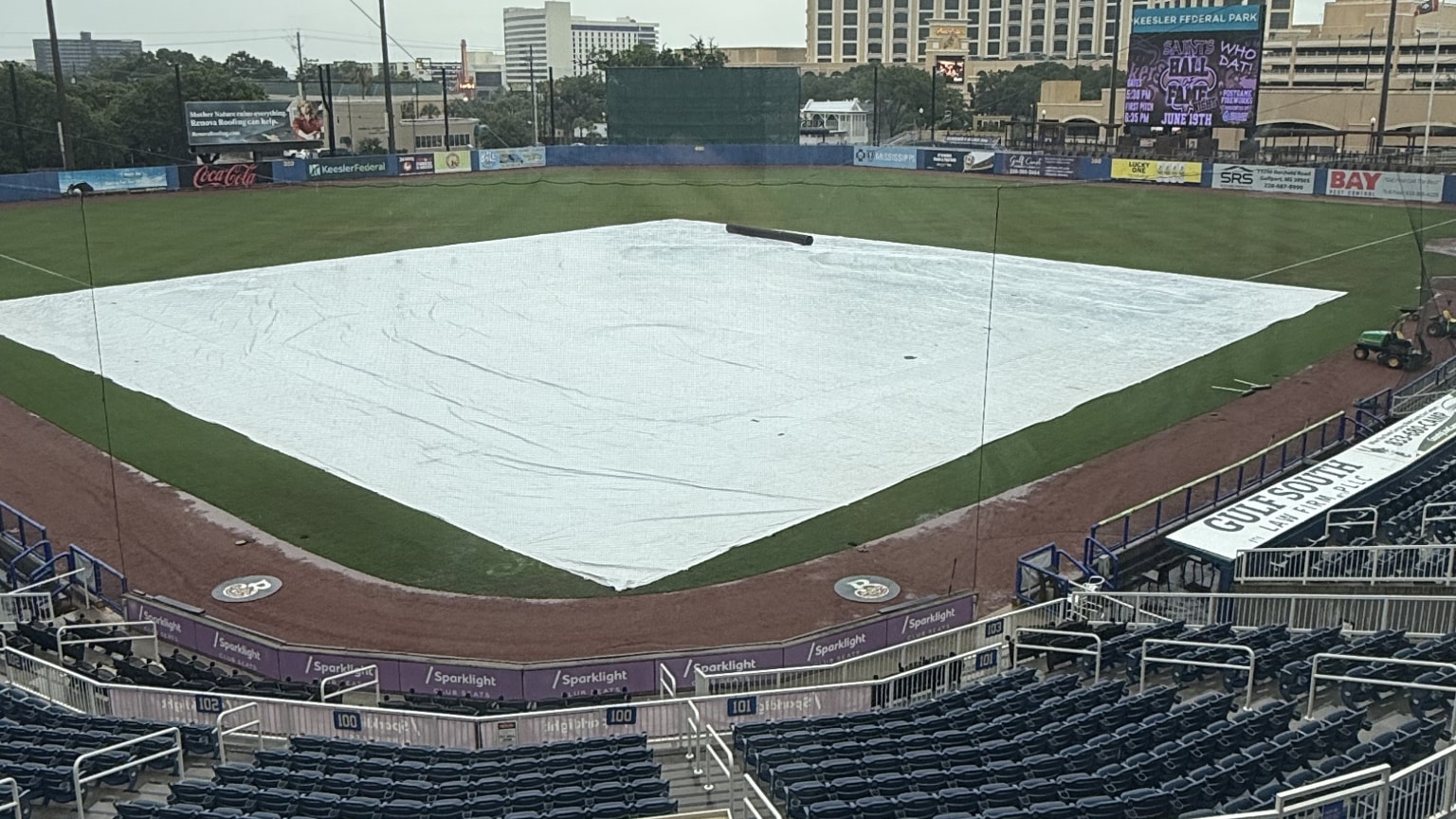 Torrential Rain Postpones Doubleheader for Columbus, Biloxi on Thursday