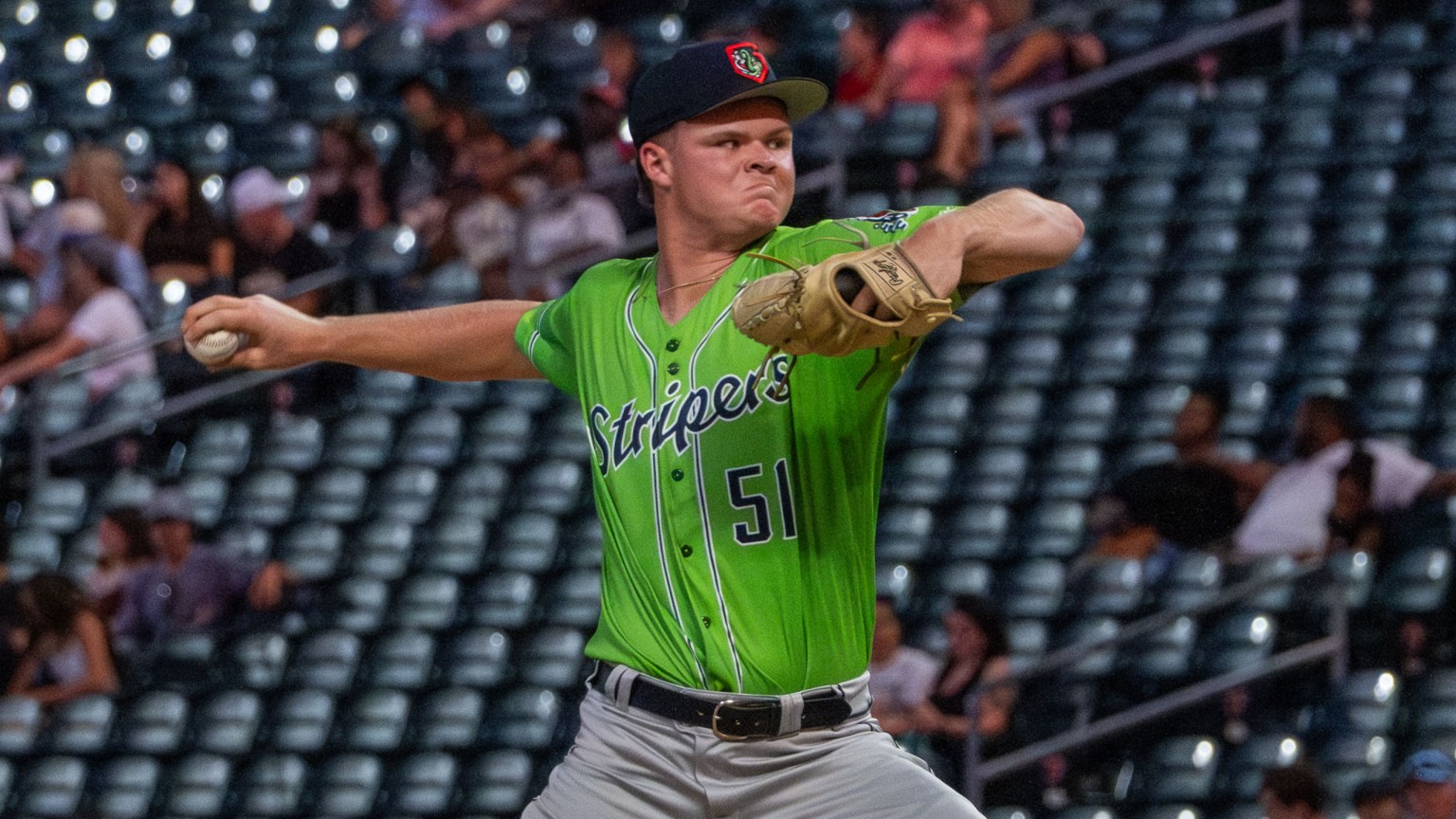 Stripers’ Power Bats Back Baumann’s Debut in 14-5 Rout of Jacksonville