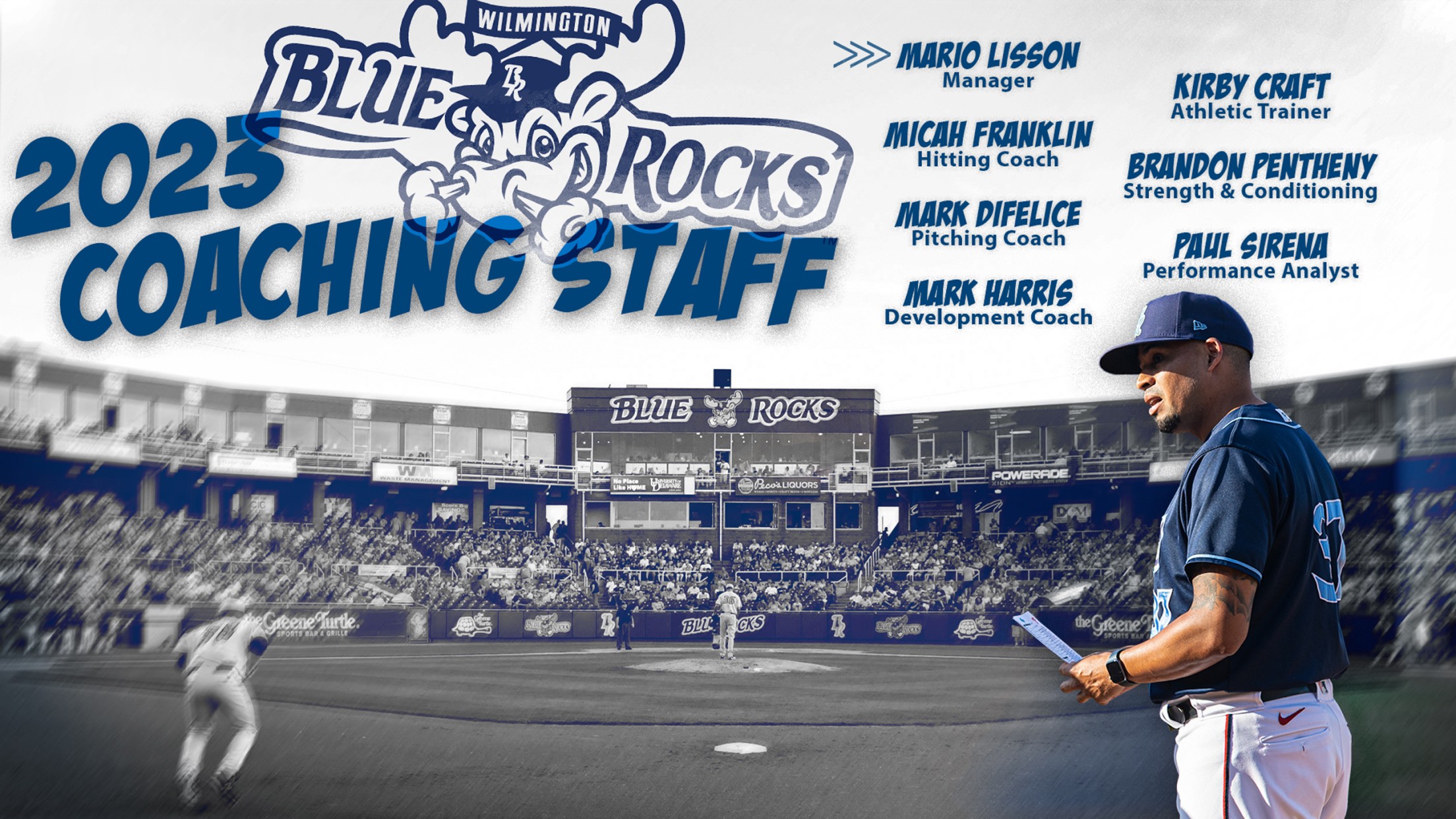 2023 Blue Rocks Coaching Staff Released | MiLB.com