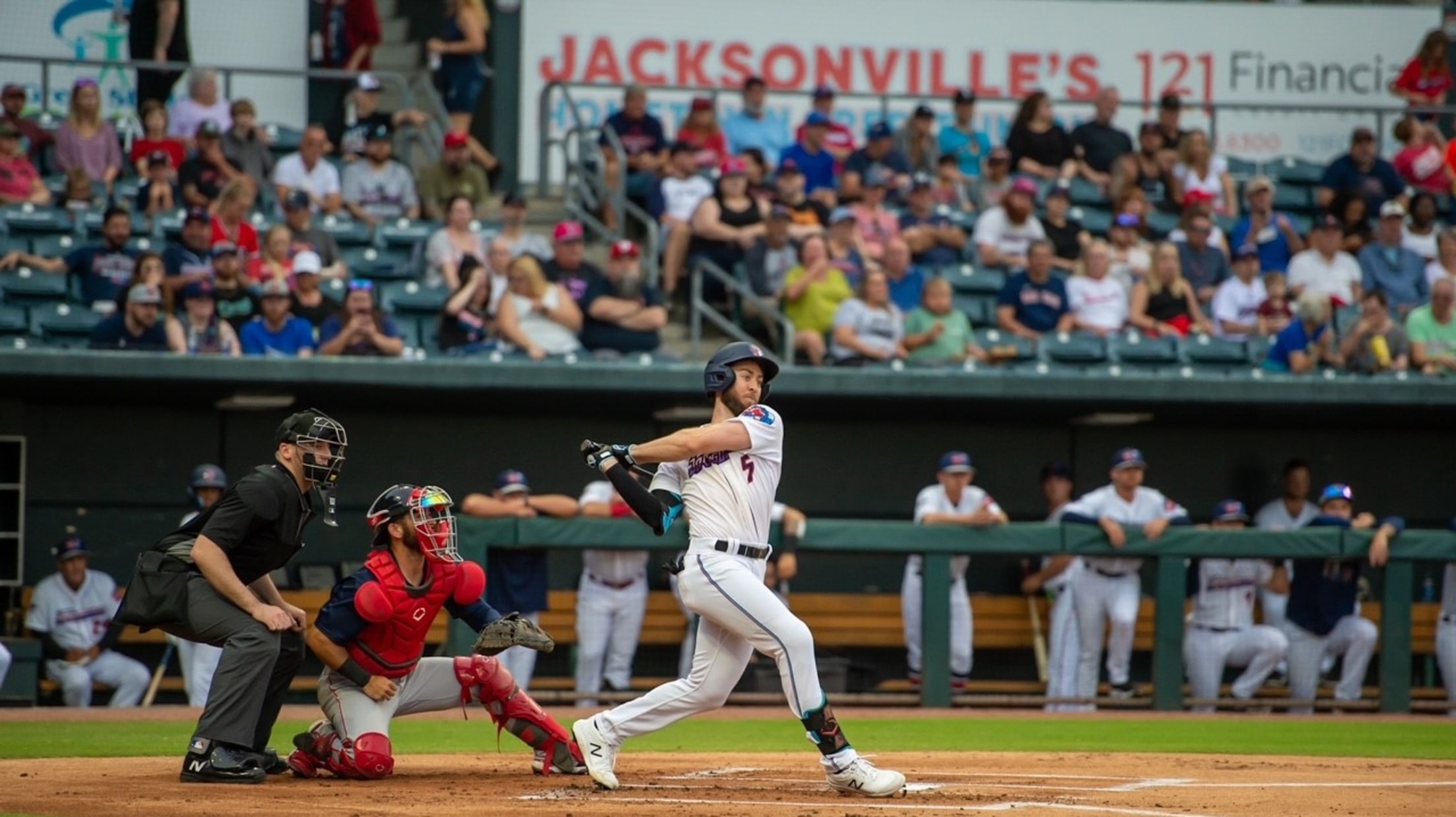Jumbo Shrimp and Stripers split de facto doubleheader | MiLB.com
