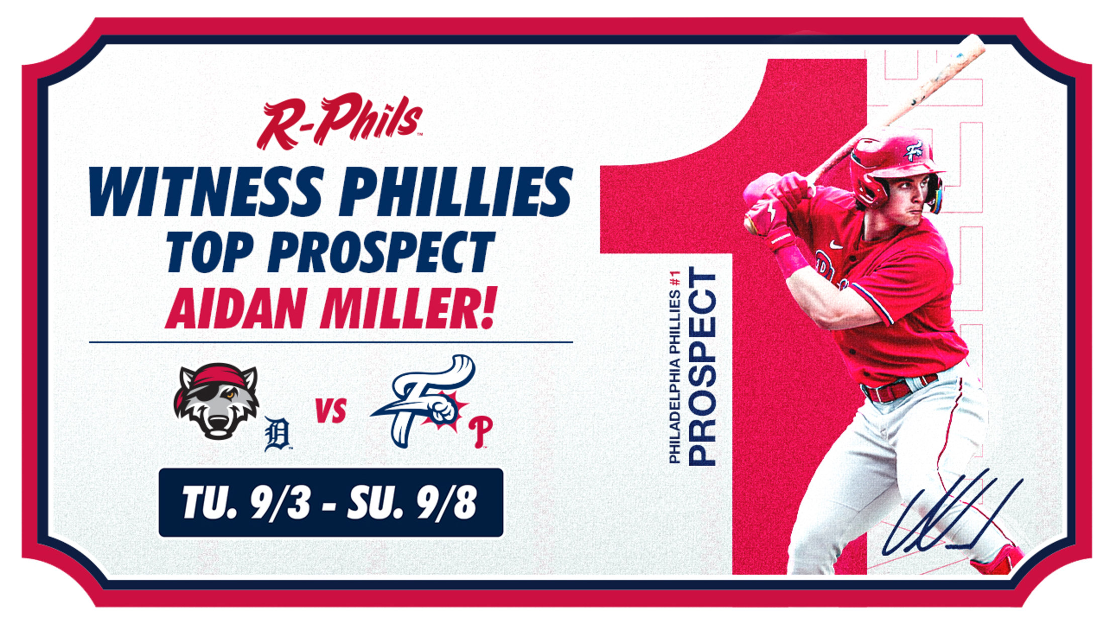 Philadelphia Phillies Promote Top Prospect Aidan Miller to Double-A ...