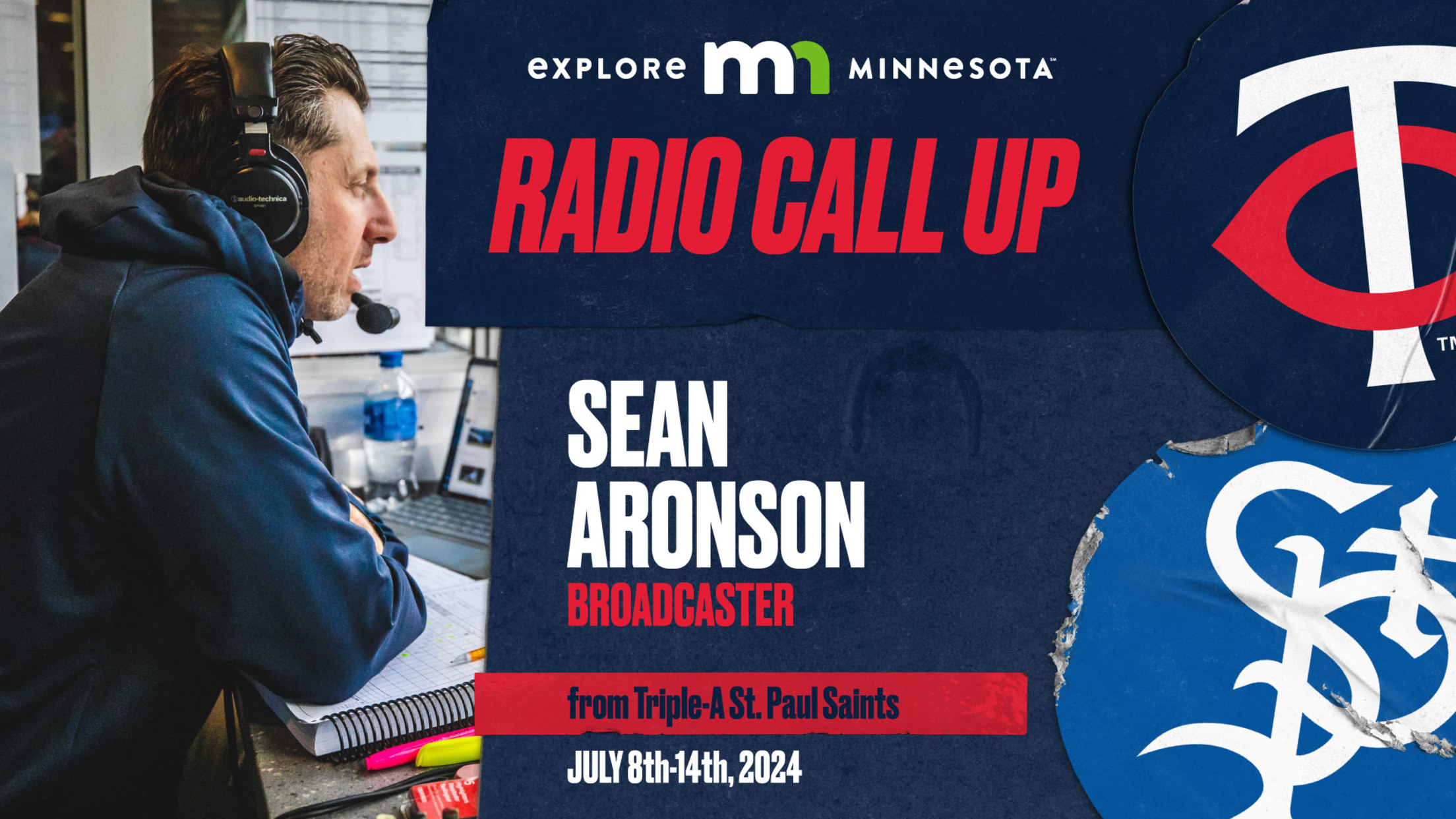 Major League Debut: Saints Broadcaster Sean Aronson To Fill-In On Six ...