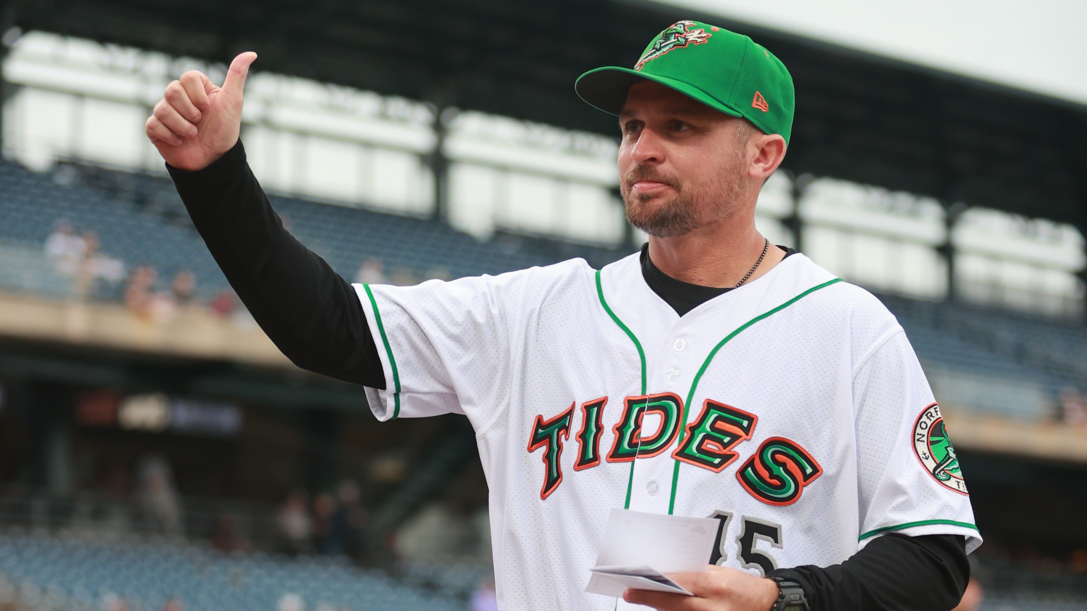 Britton Earns 400th Win of Career in Tides Blowout | MiLB.com