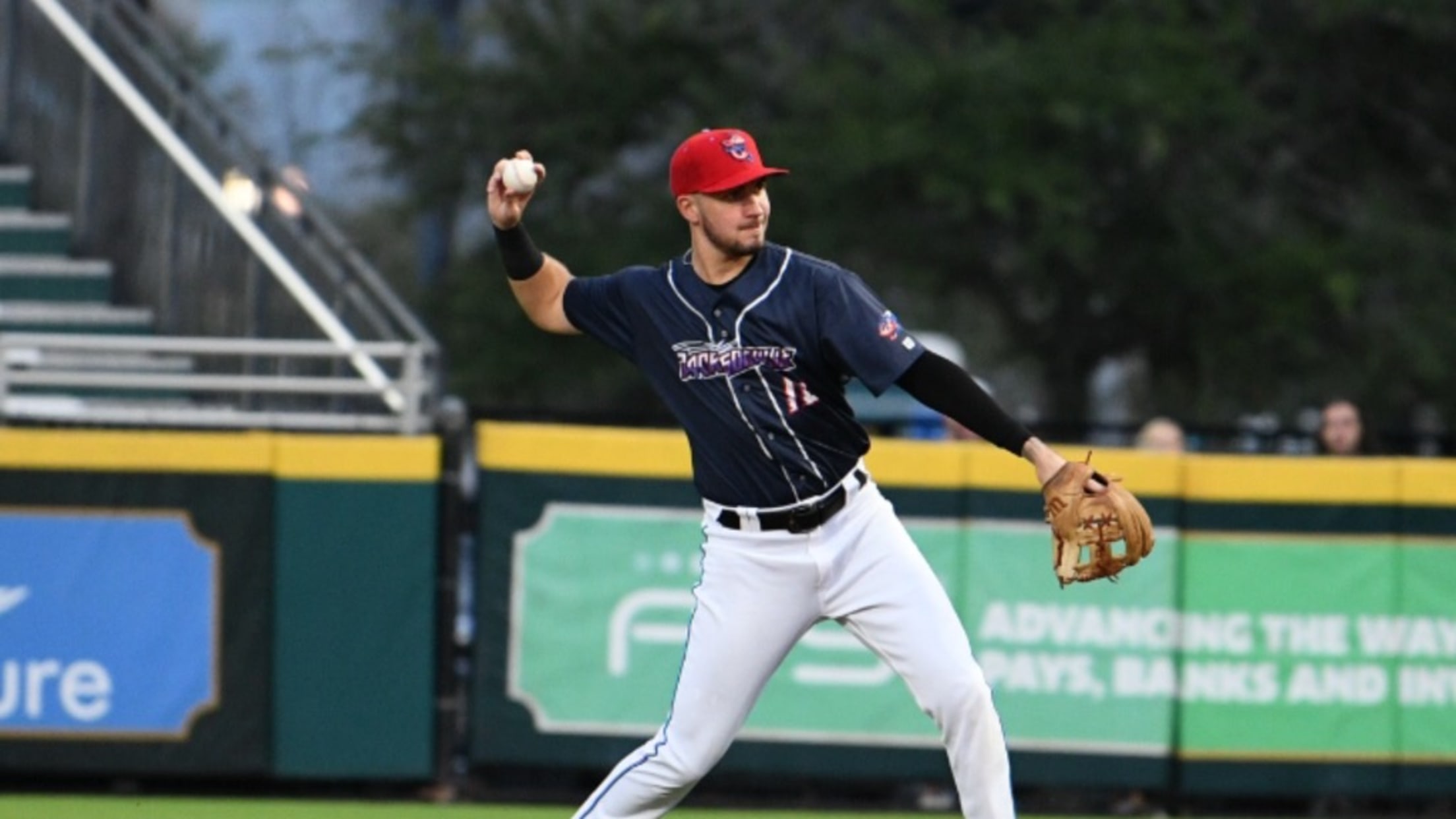 Former Jumbo Shrimp Groshans debuts for Marlins | MiLB.com