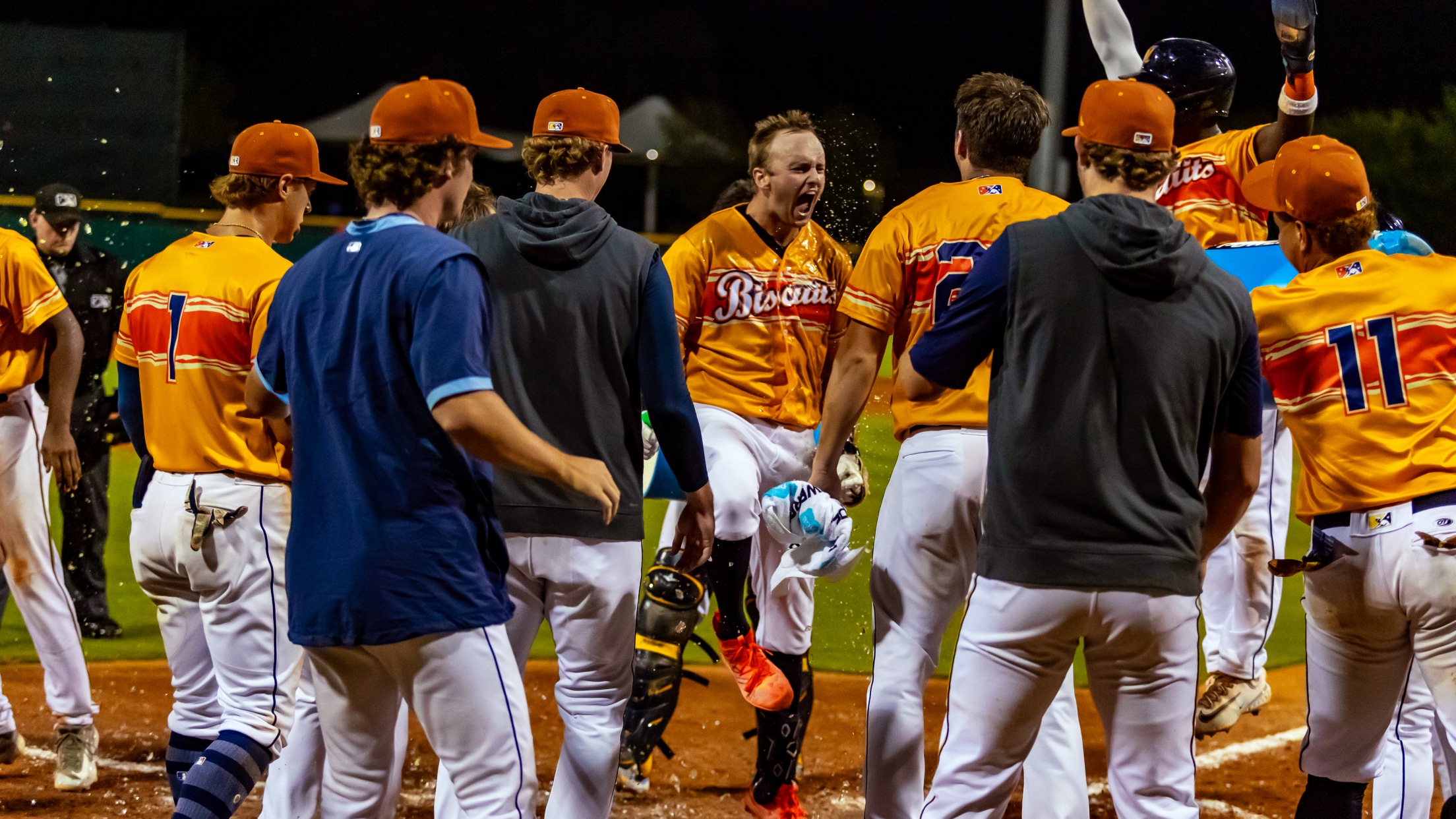 Biscuits Sweep Doubleheader Against Barons | MiLB.com