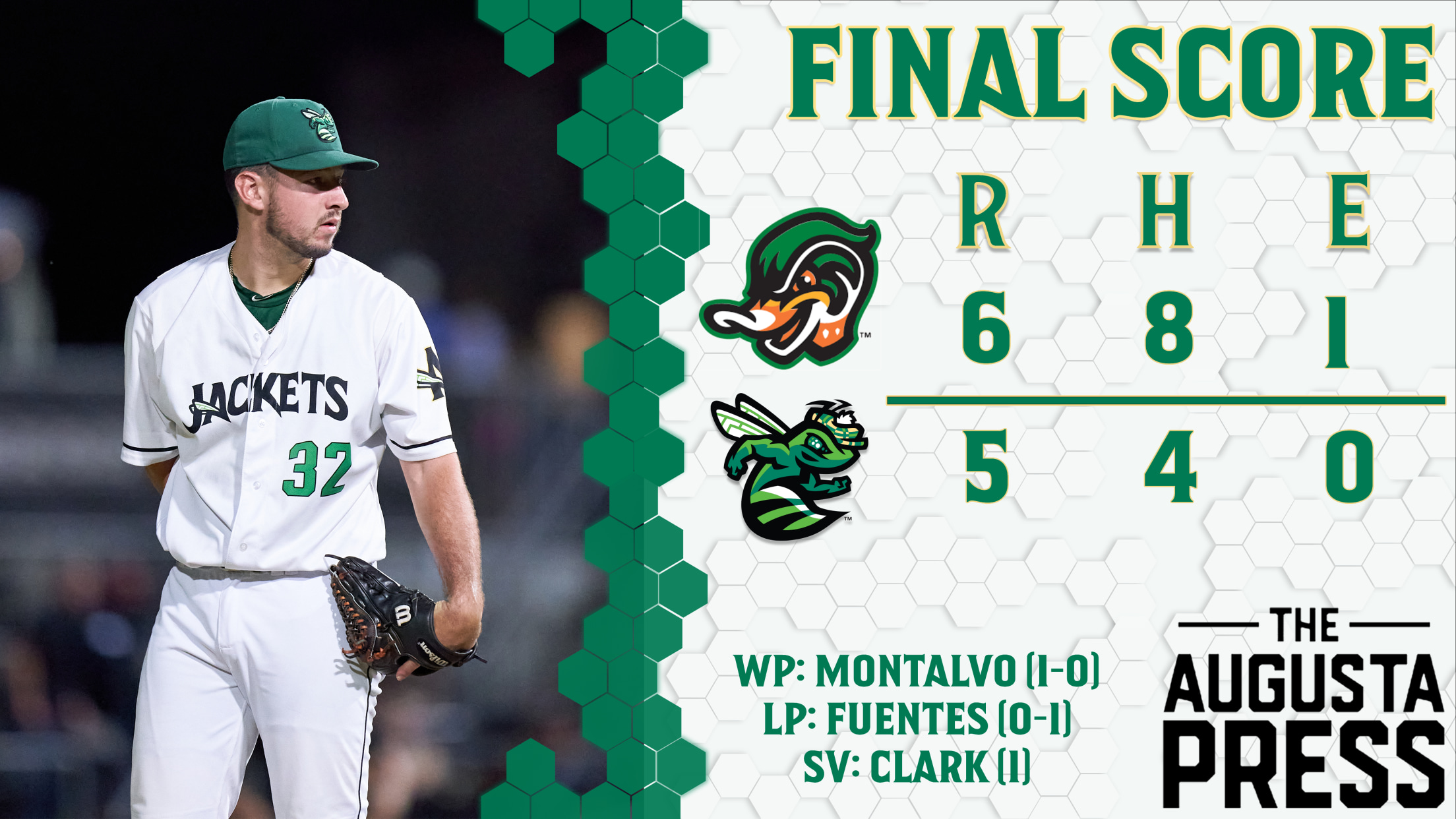 GreenJackets Celebrate Millionth Fan, Fall In Close Opener | MiLB.com