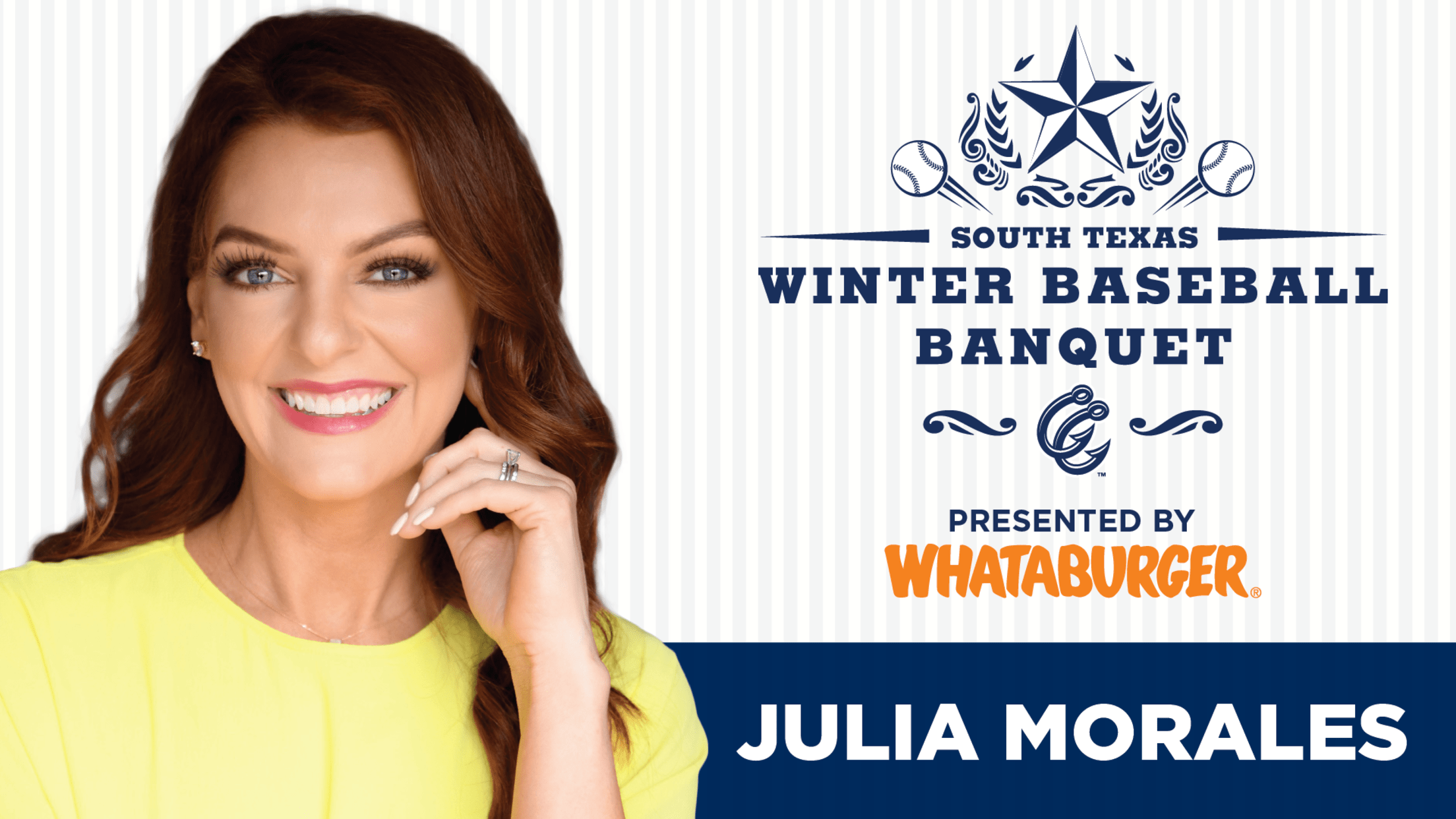 Julia Morales to Speak at South Texas Winter Baseball Banquet | Hooks