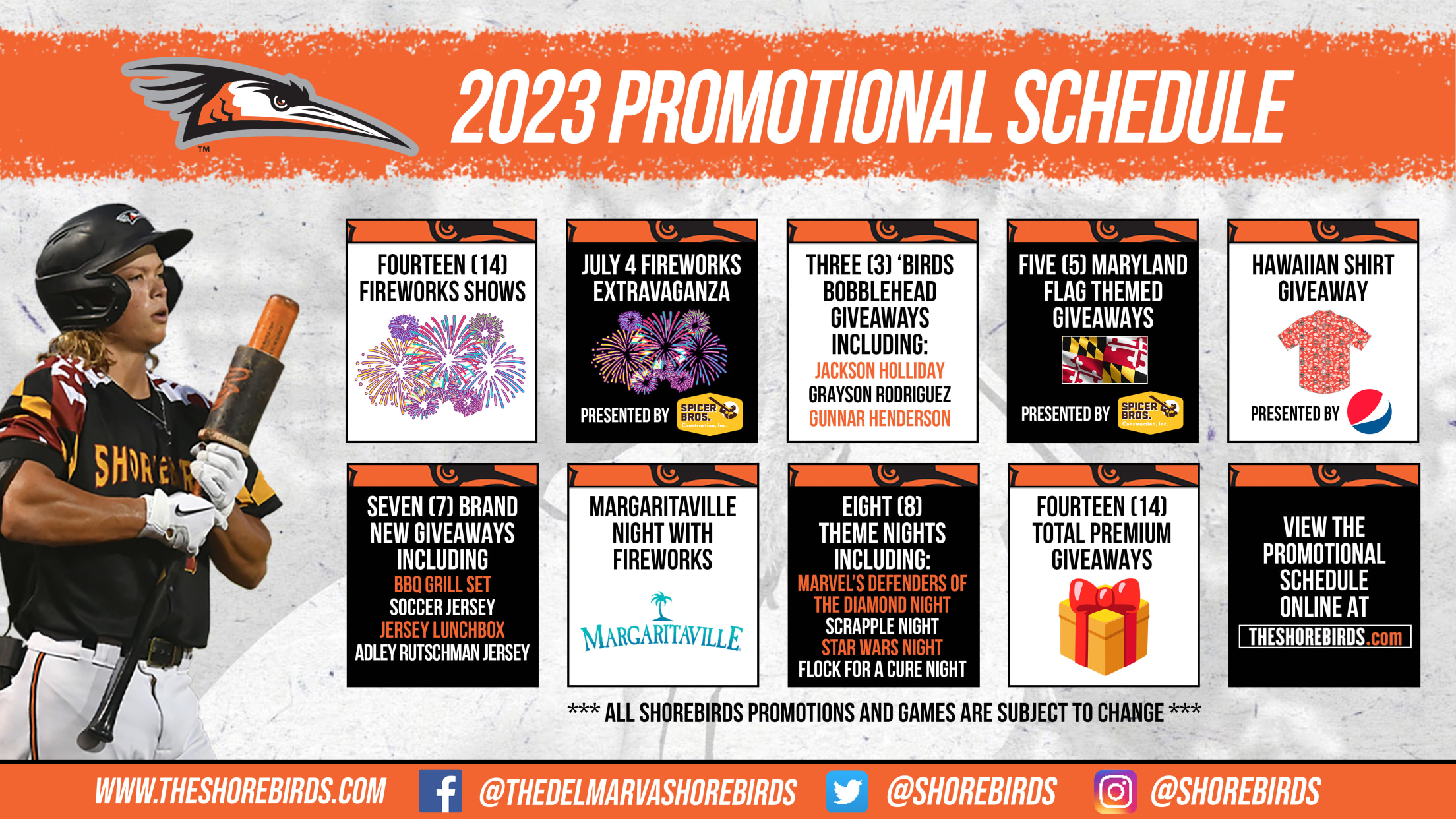 Shorebirds Individual Tickets NOW AVAILABLE for 2023 Season! | MiLB.com