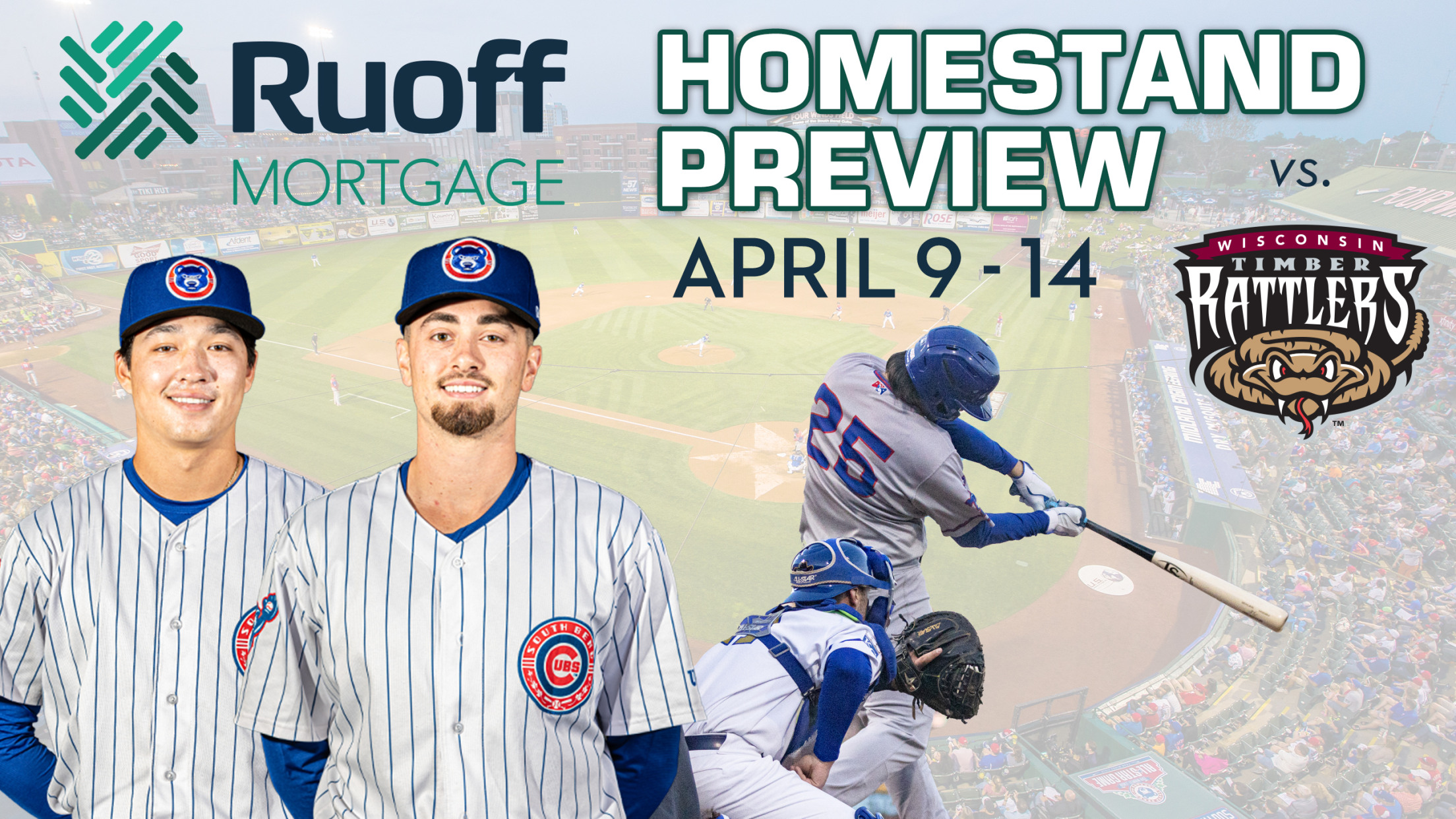Ruoff Mortgage Homestand Preview - April 9-14 | MiLB.com