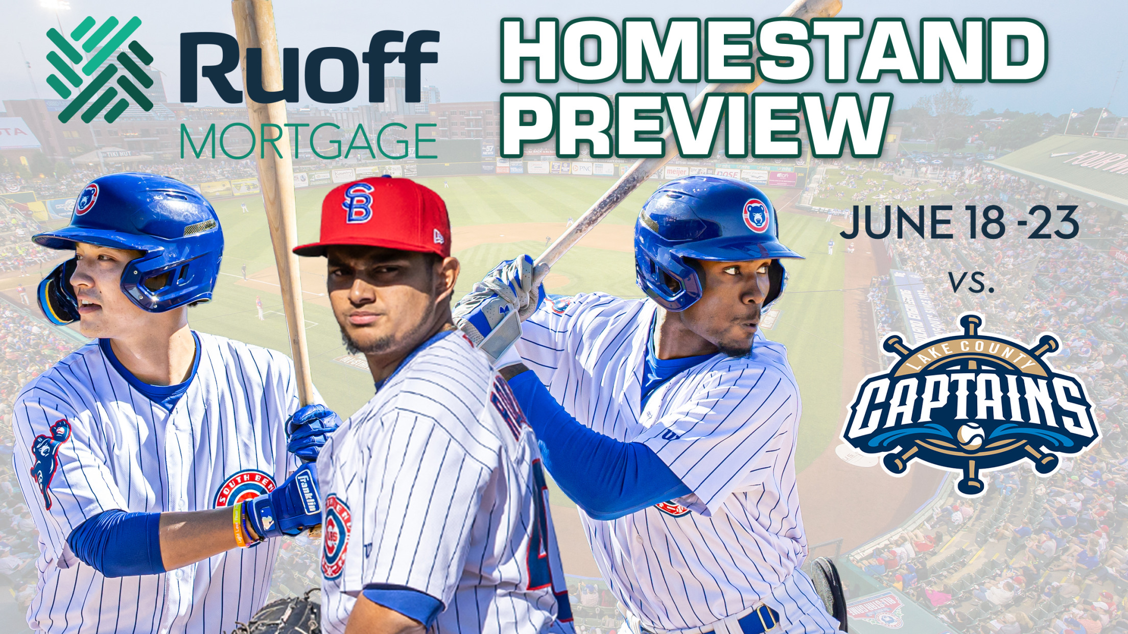 Ruoff Mortgage Homestand Preview: June 18-23 | MiLB.com