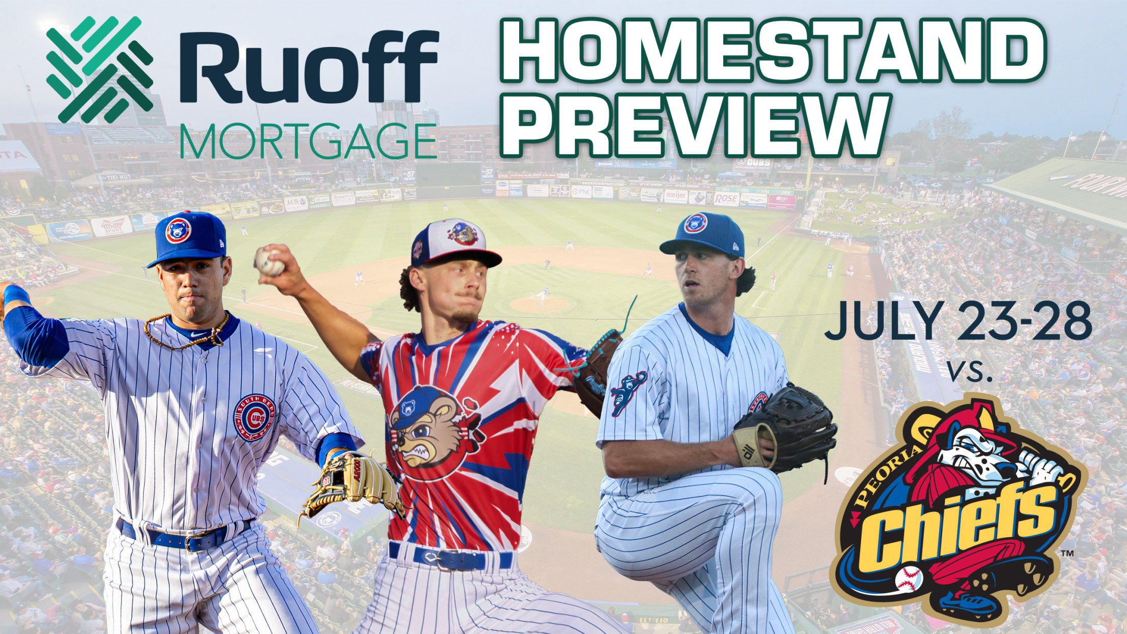Ruoff Mortgage Homestand Preview: July 23-28 | MiLB.com