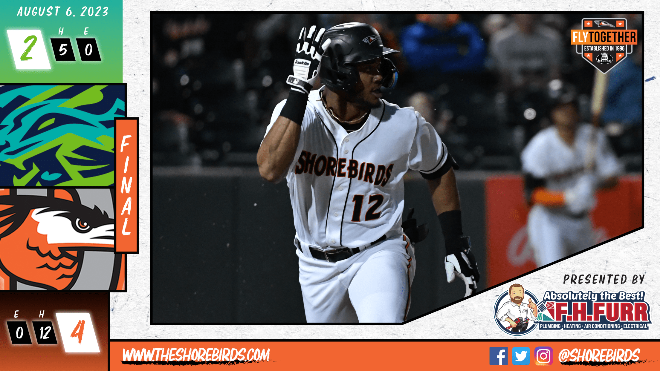 Shorebirds Finish Week with Third Straight Win | MiLB.com