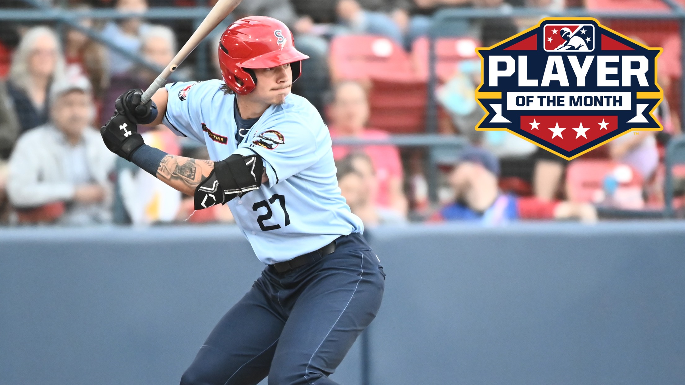 Jordan Beck Named NWL Player of the Month | MiLB.com