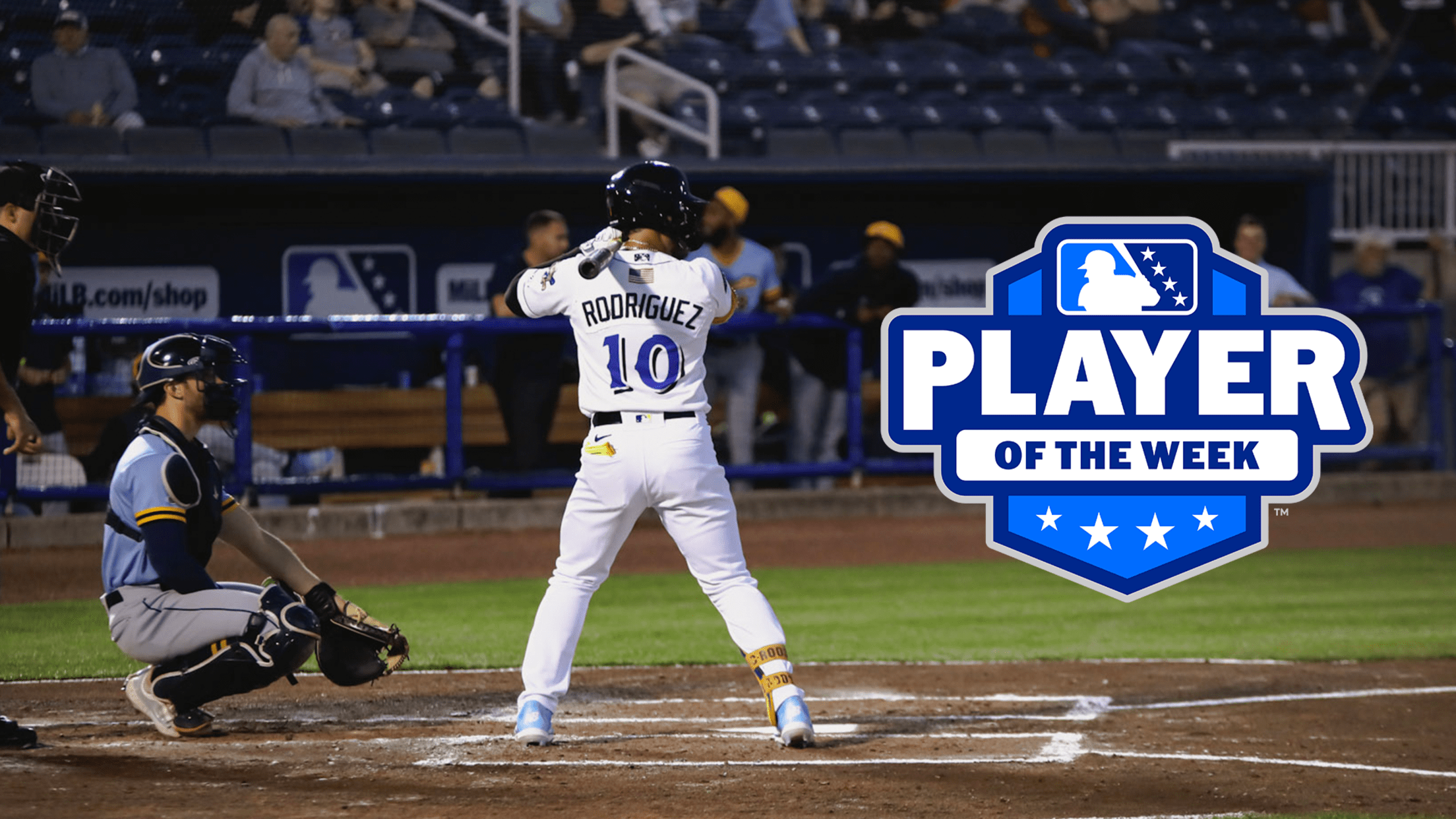 Rodriguez Player of the Week | MiLB.com