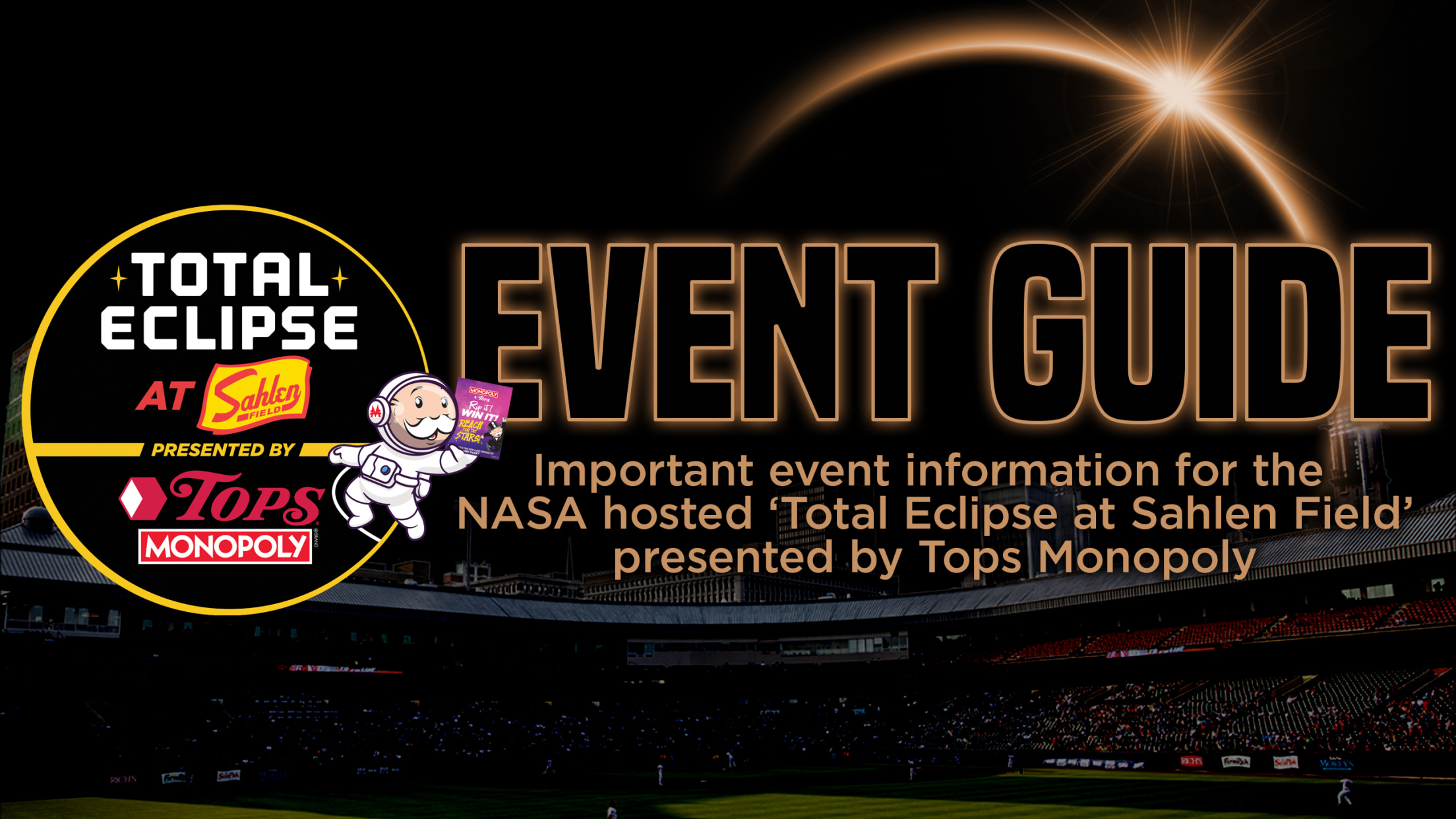 Ballpark Eclipse Guide: What to expect at the Total Eclipse at Sahlen ...