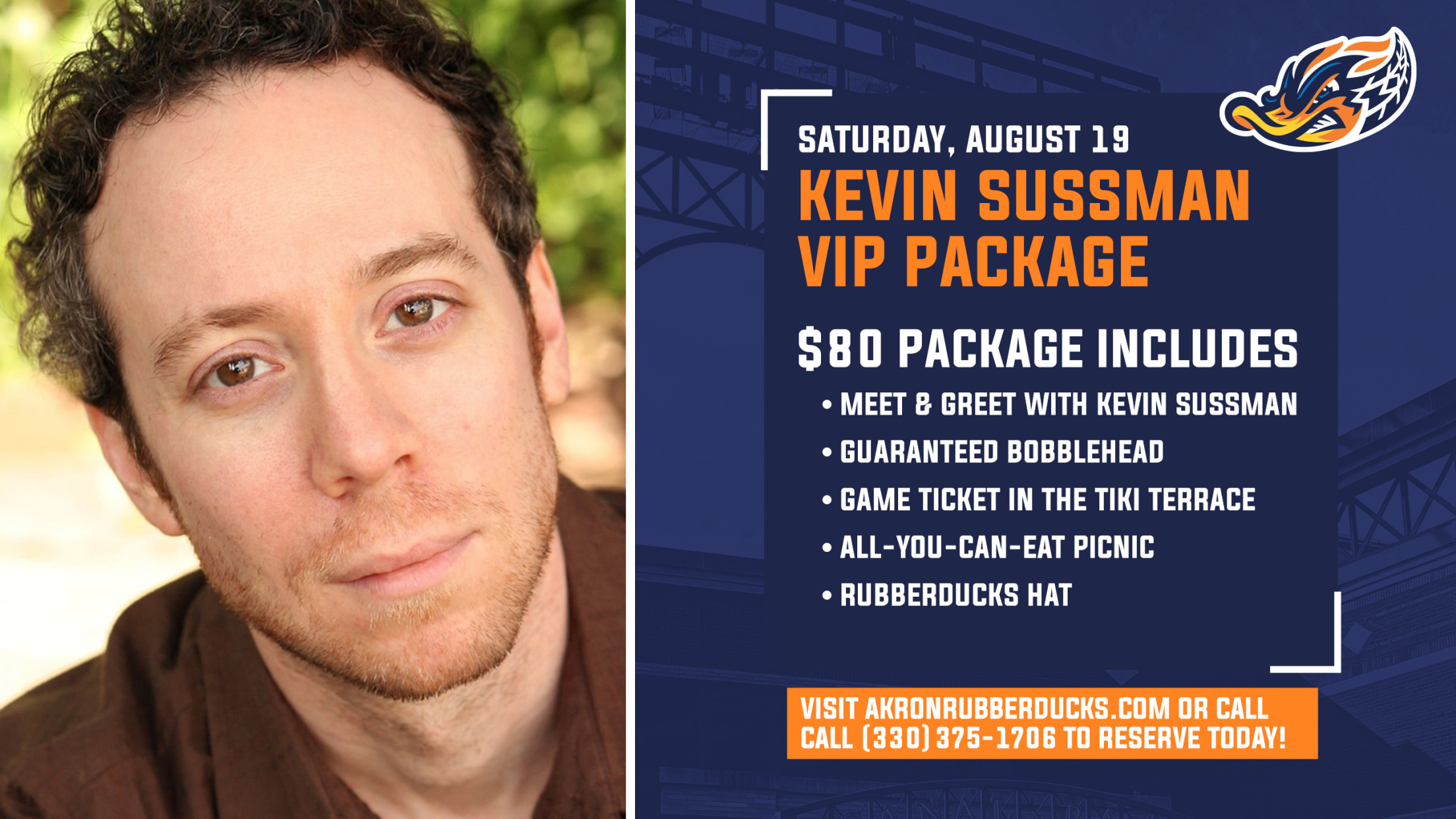 Kevin Sussman coming to Canal Park | MiLB.com