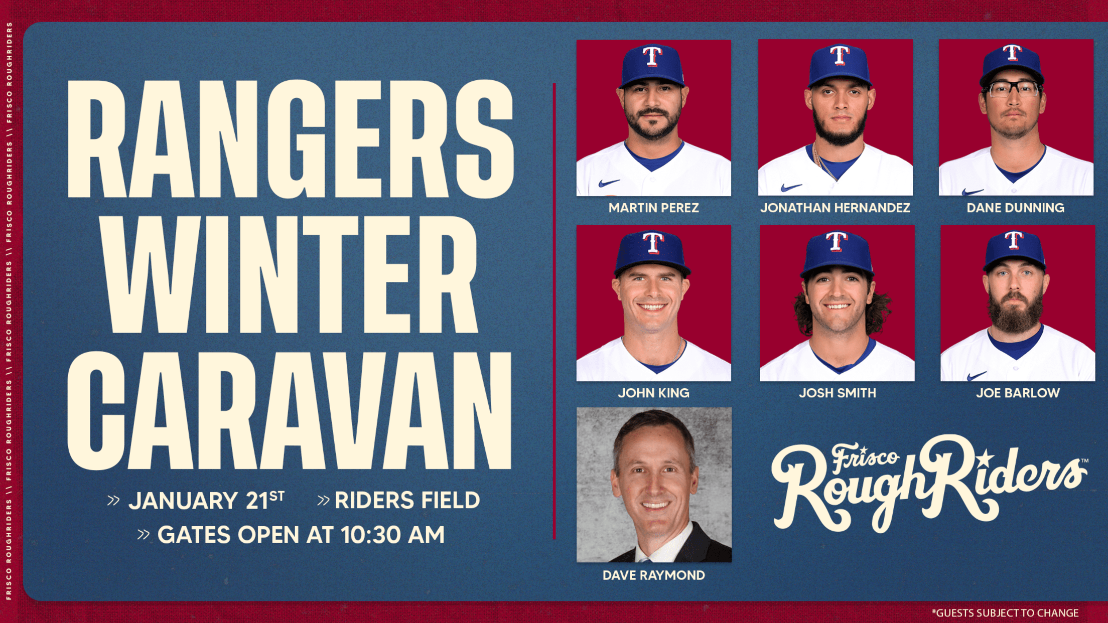 Rangers Winter Caravan at Riders Field | RoughRiders