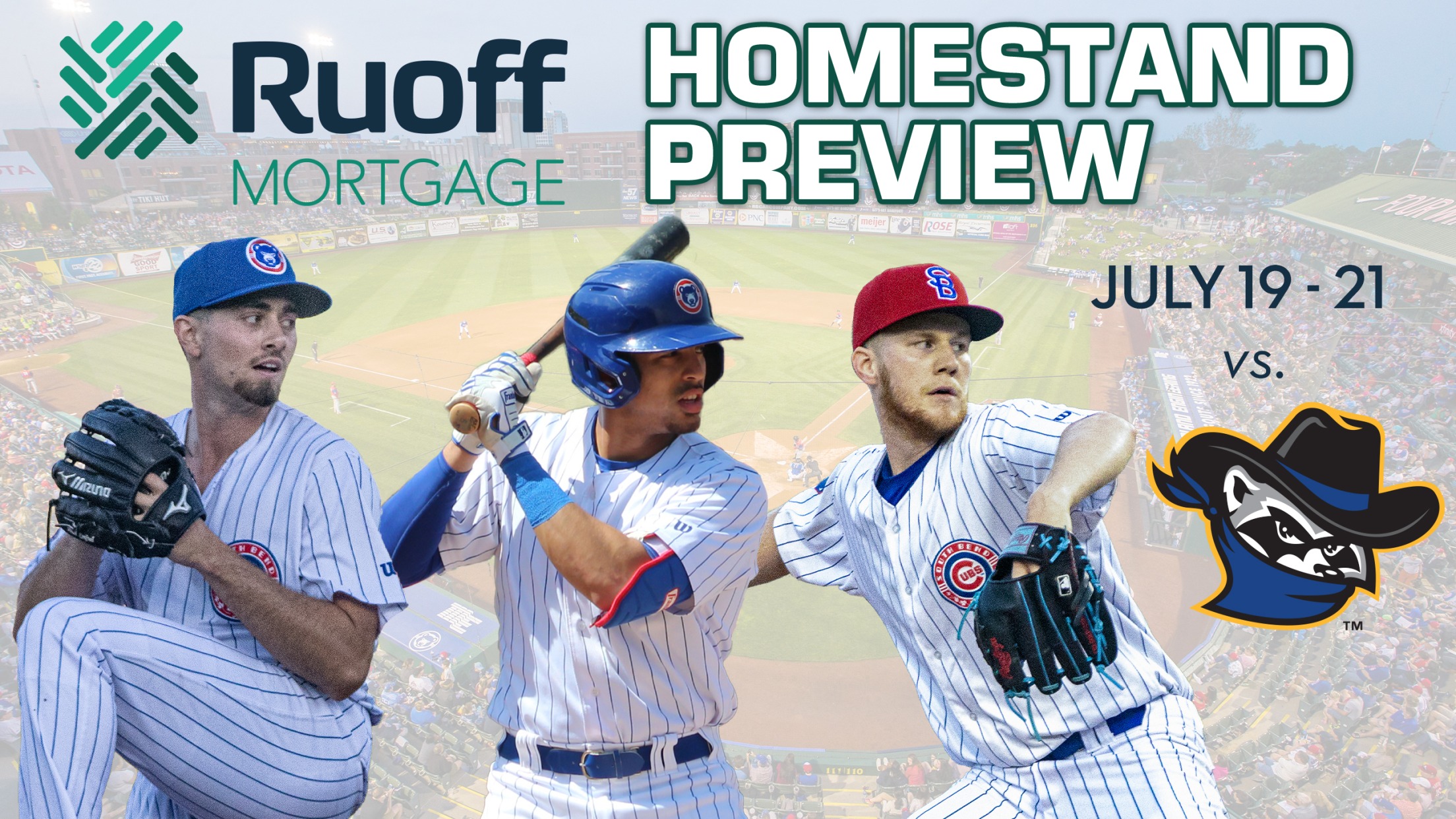 Ruoff Mortgage Homestand Preview: July 19-21 | MiLB.com