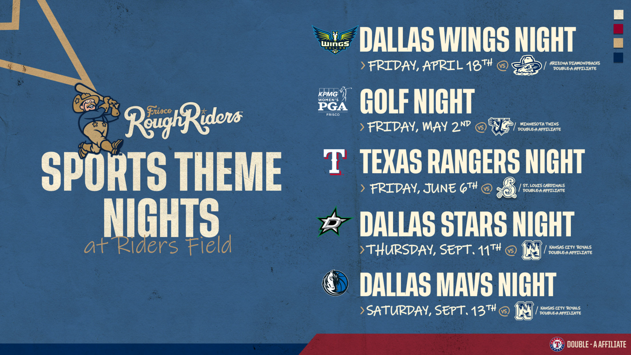 RoughRiders continue 2025 promo schedule rollout with electric sports ...