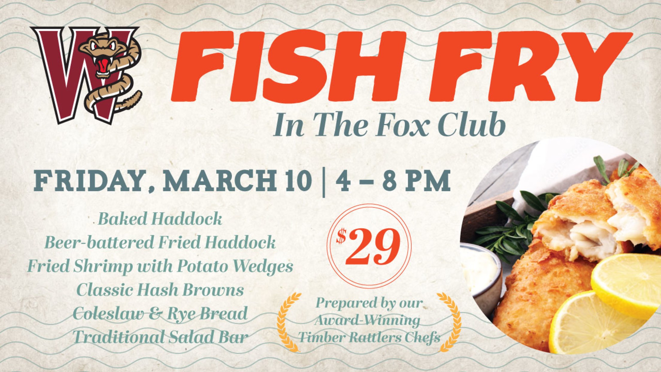All-You-Can-Eat Fish Fry March 10 | MiLB.com
