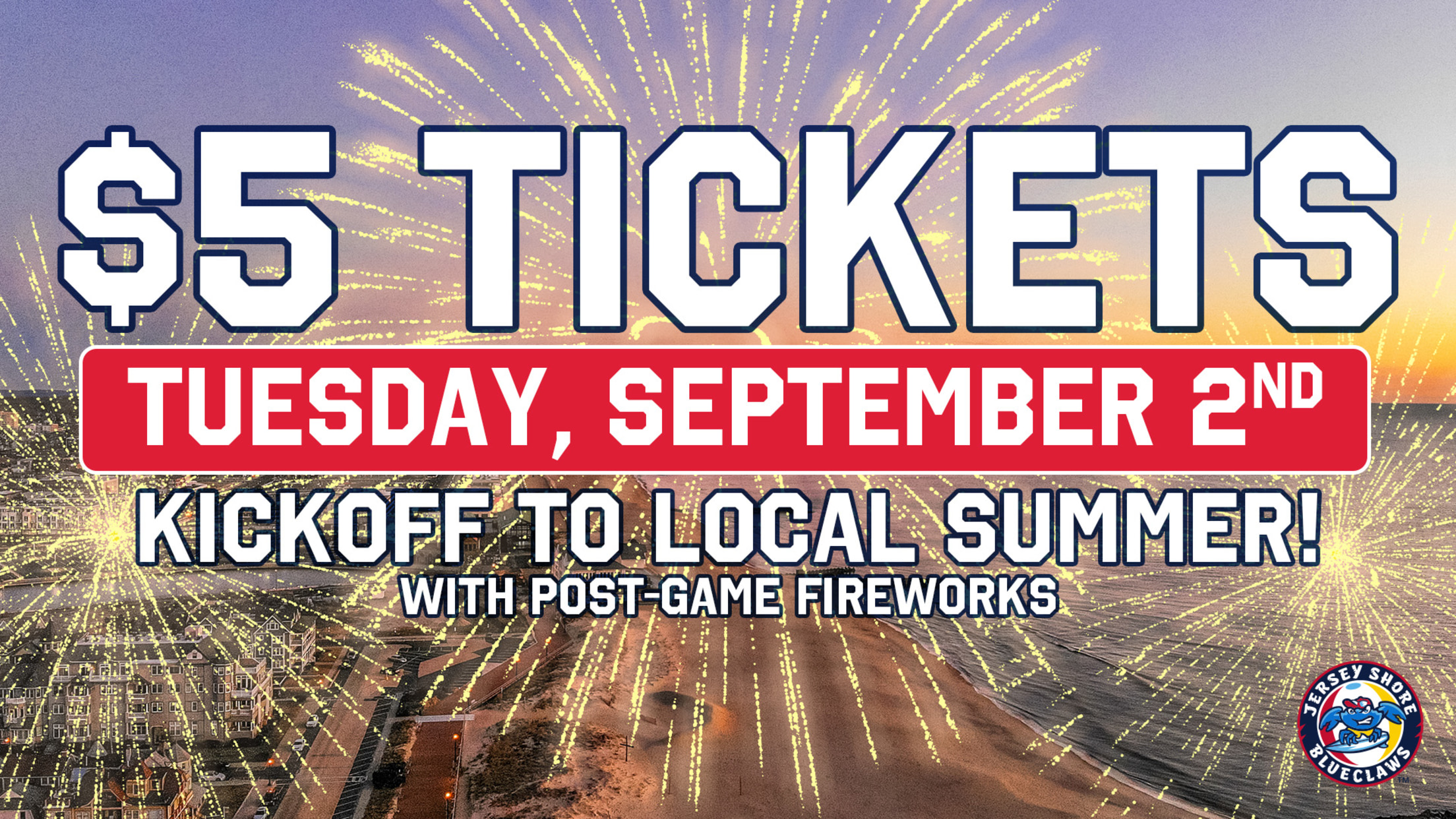 Locals Summer Kicks Off September 2nd - $5 Tickets + Fireworks | MiLB.com