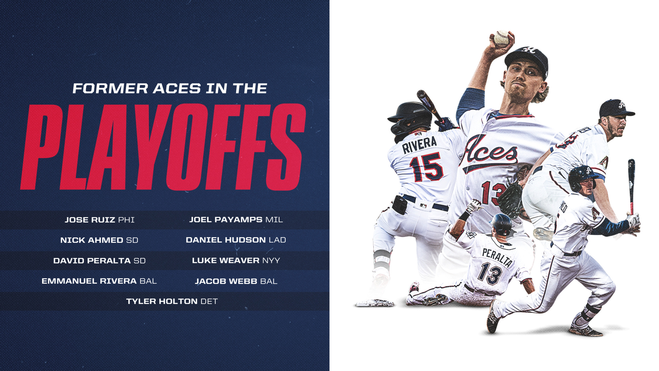 MLB Playoffs Feature Nine Former Reno Aces | Aces