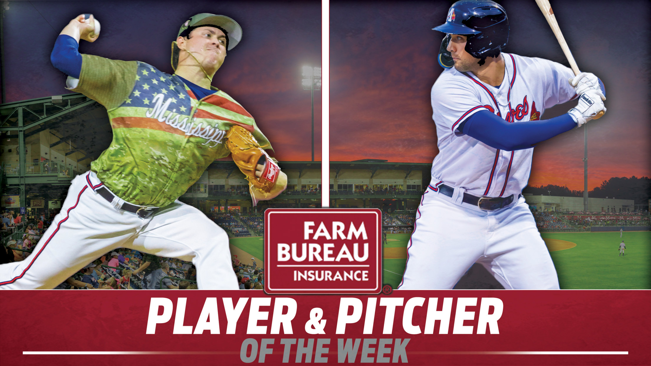 Lugbauer, Vodnik named Farm Bureau Player and Pitcher of the Week ...
