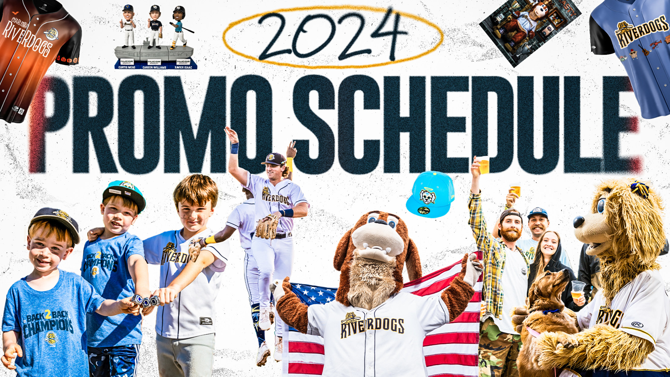 RiverDogs Unveil Complete 2024 Promotions Schedule | MiLB.com