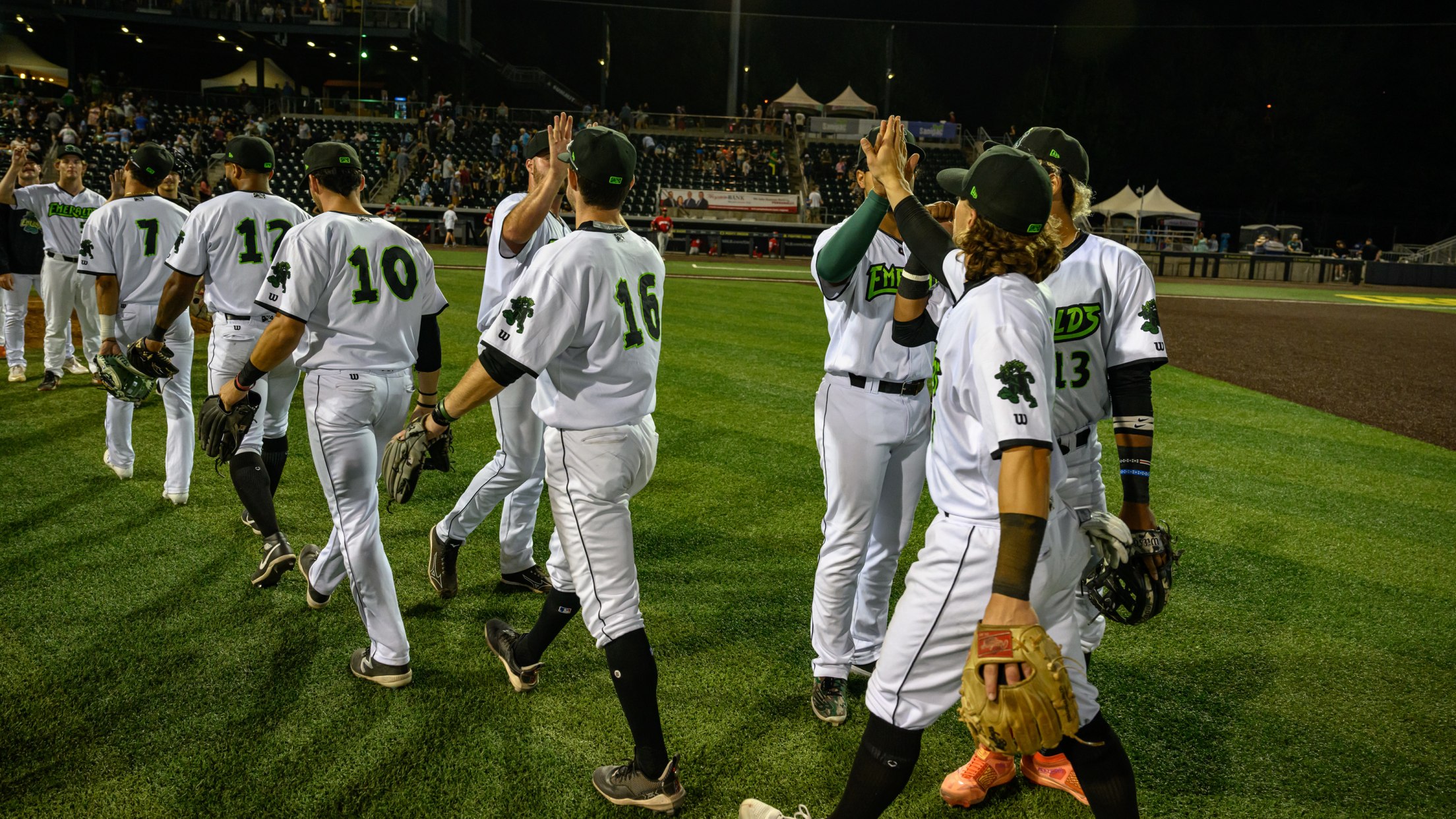 Emeralds Offense Stays Hot Against Vancouver | MiLB.com