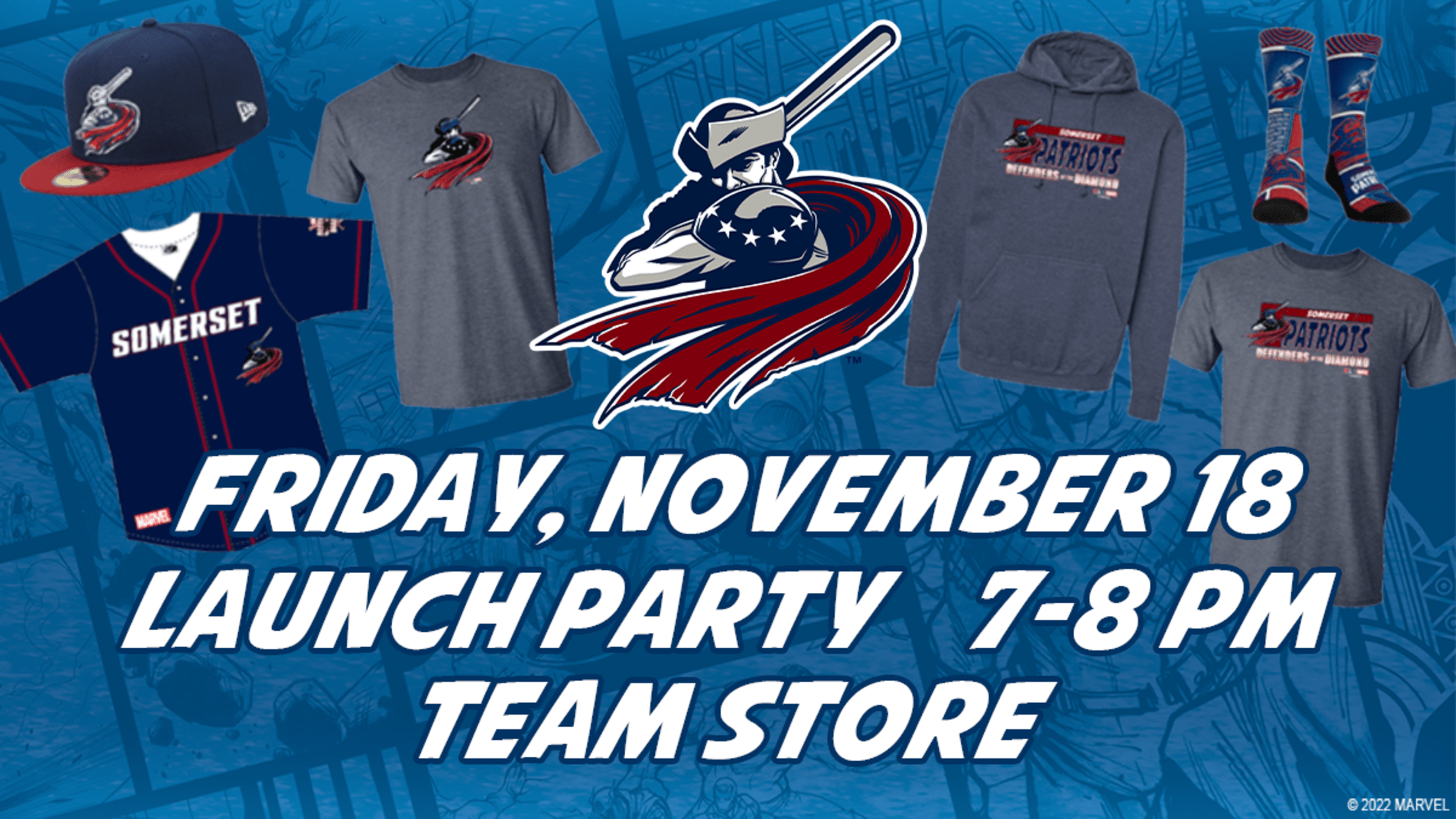 Marvel-Inspired Merchandise Launch Event On Friday, November 18 | MiLB.com