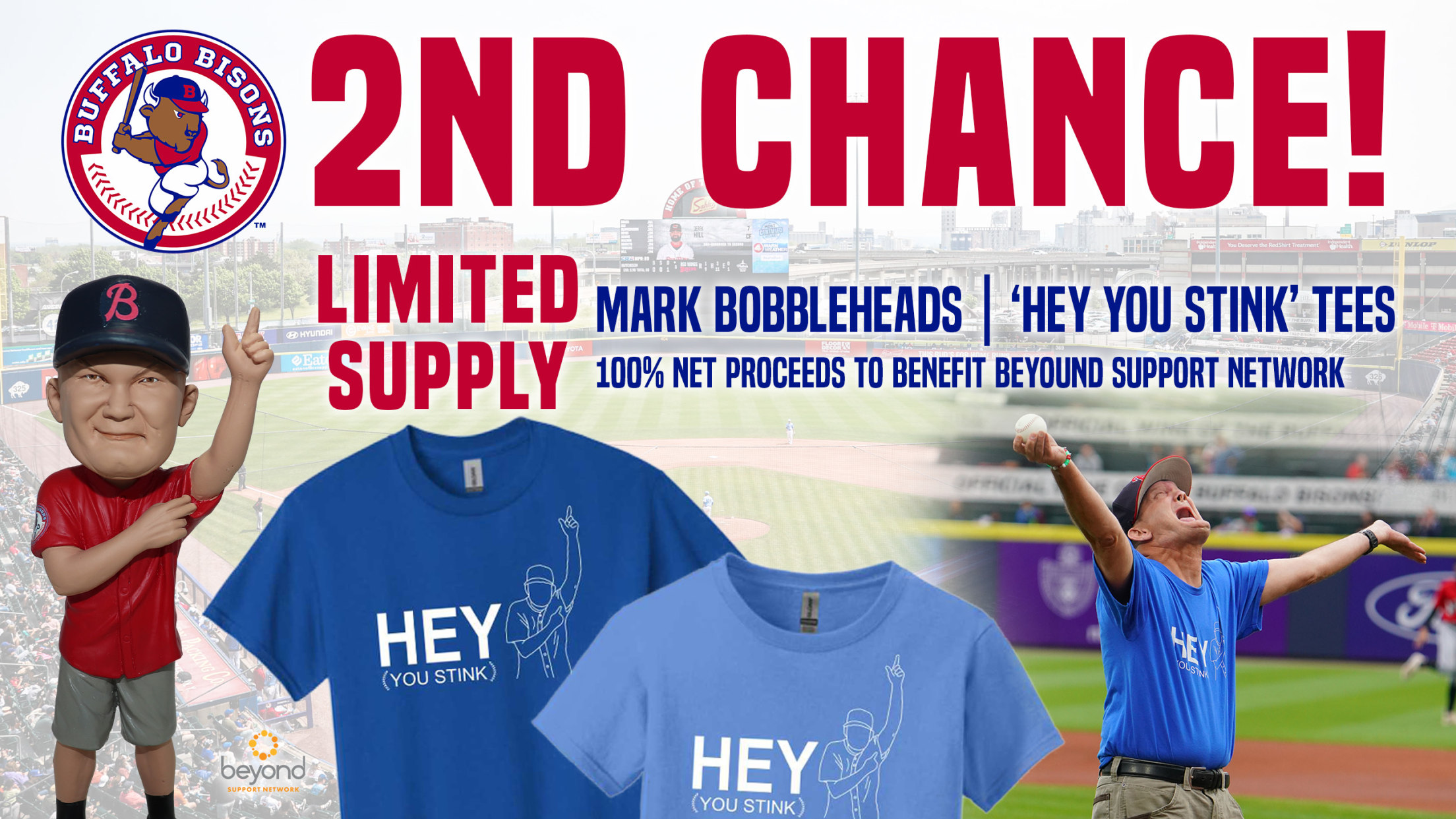 Bisons offer fans 2nd chance at Mark Bobbleheads, 'Hey You Stink' Tees ...