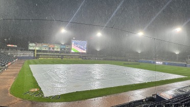 Suspended: RailiRiders & IronPigs halted by rain Thursday night