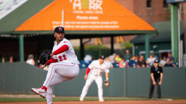 Eyanson spins five hitless innings to earn first Double-A win