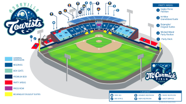 McCormick Field Seating Chart | Tourists