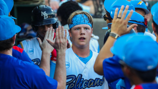 Birds Bats Go Quiet, Fall to GreenJackets 13-3
