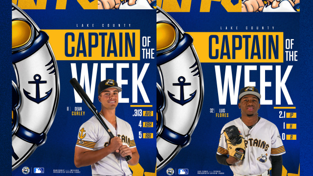Captains of the Week (6/9-6/14/26): Dean Curley & Luis Flores