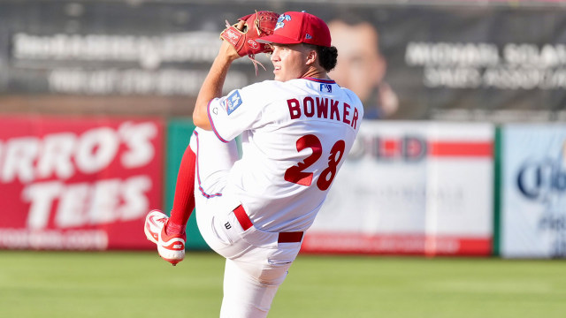 Bowker Sharp, But Claws Drop Series Opener to Rome 6-1 on Tuesday