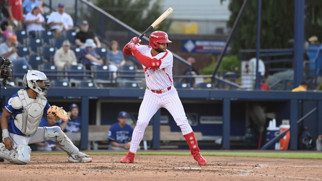 Fightins Fall To Yard Goats 10-6 On A Night With Seven Home Runs