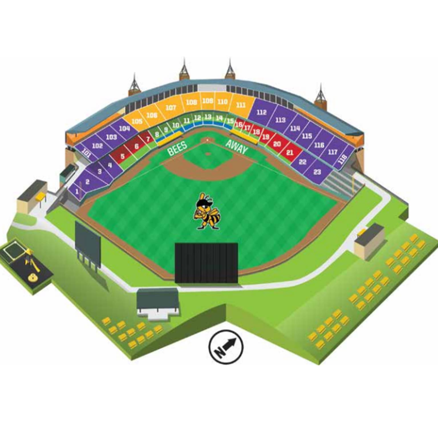 Salt Lake Bees Ticket Packages | Bees