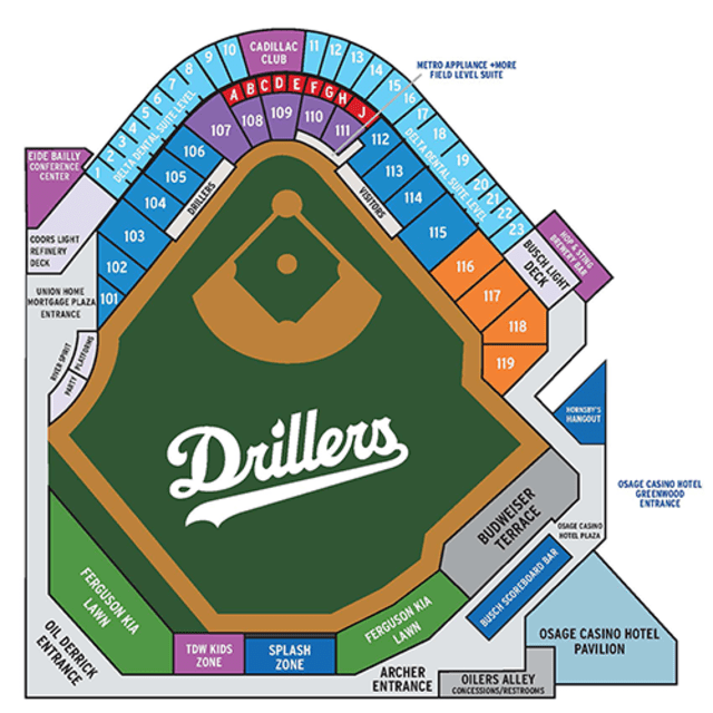 Tulsa Drillers Weekender Memeberships | Drillers
