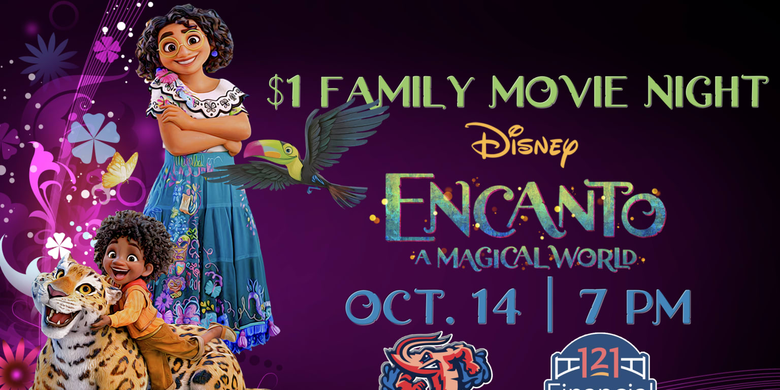 Admission $1 per person for Oct. 14 “Encanto” Family Movie Night | MiLB.com